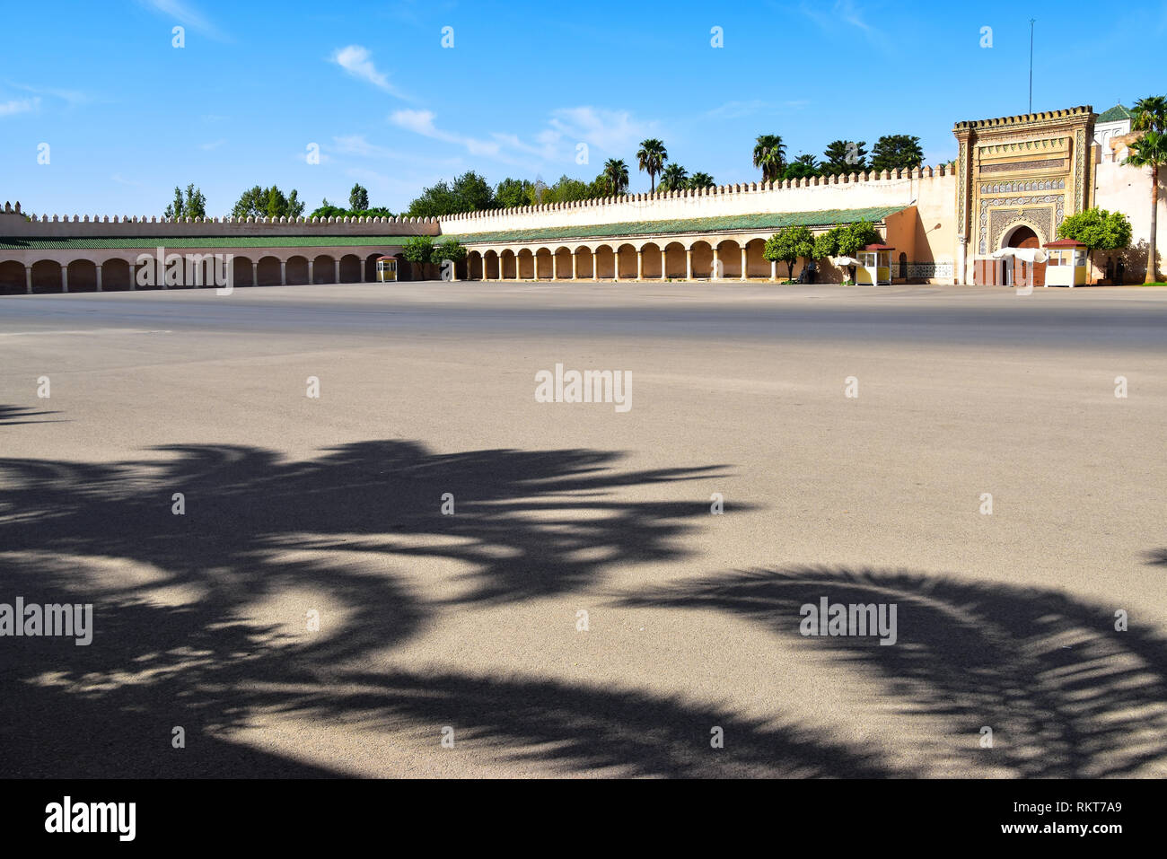Meknes palace hi-res stock photography and images - Alamy