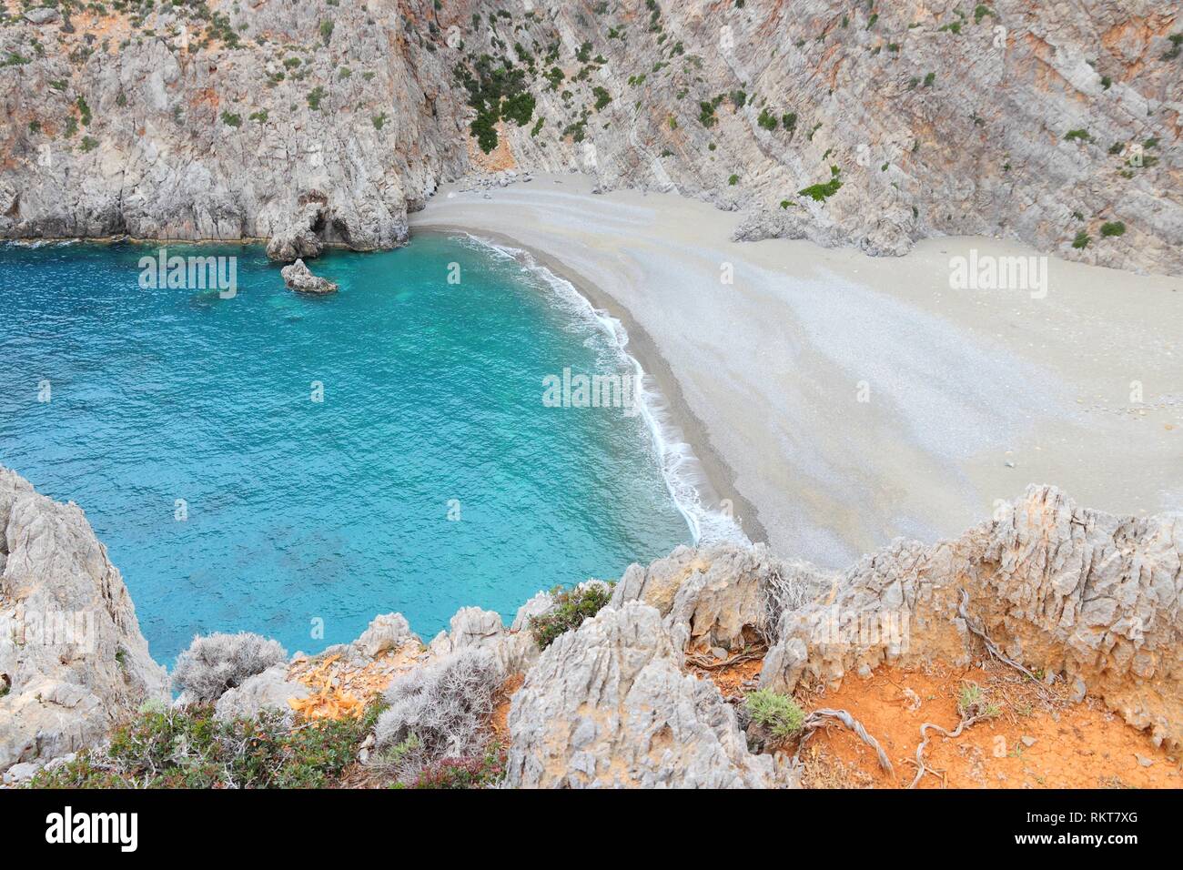 Pebble beach crete hi-res stock photography and images - Alamy