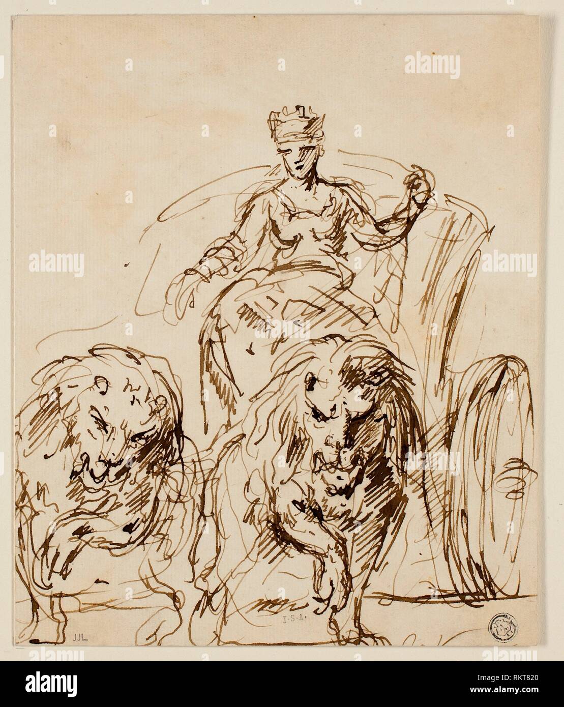 Lion drawn chariot hi-res stock photography and images - Alamy