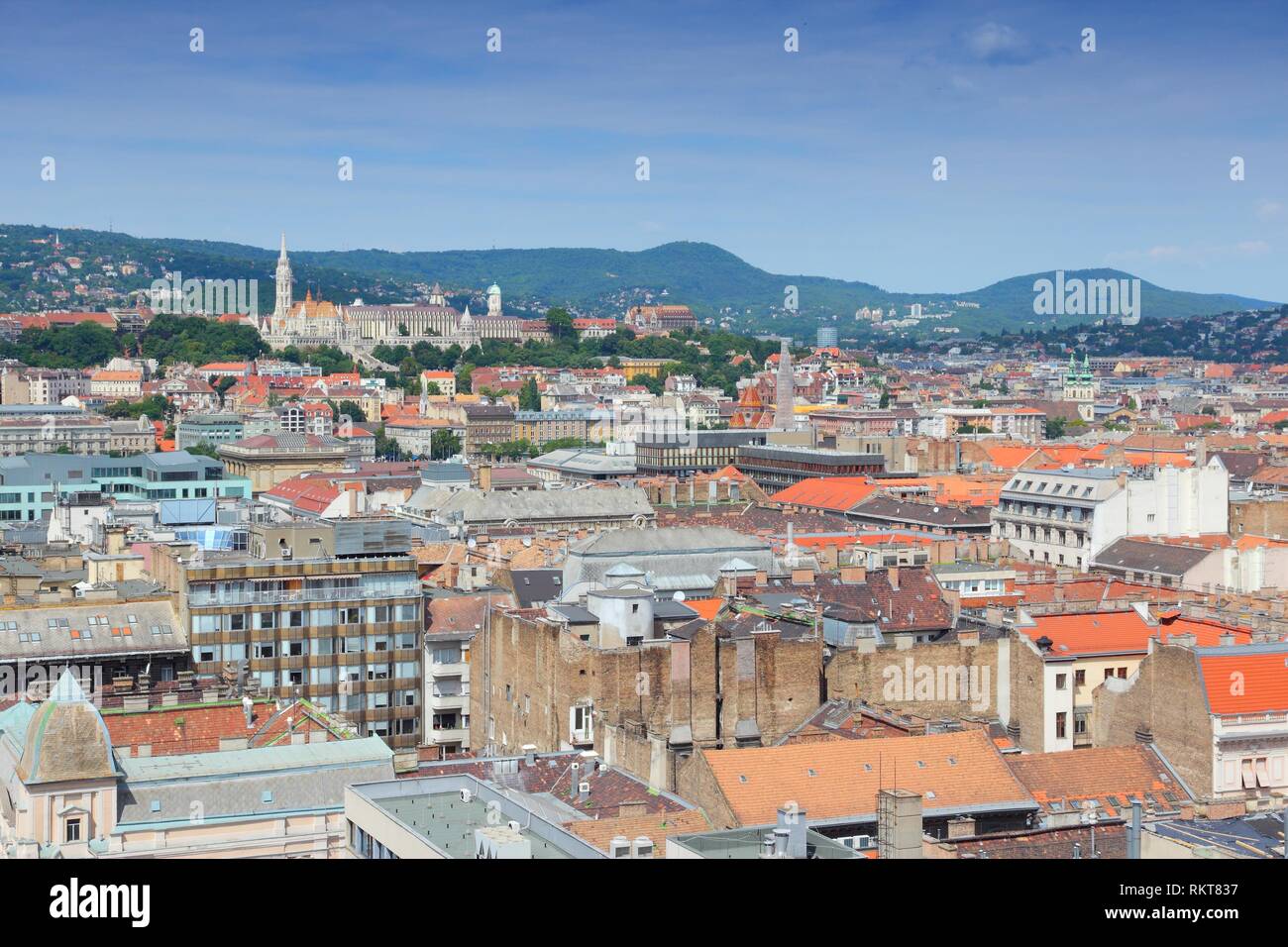 Budapest cityscape - Old Town of Hungarian capital city Stock Photo - Alamy