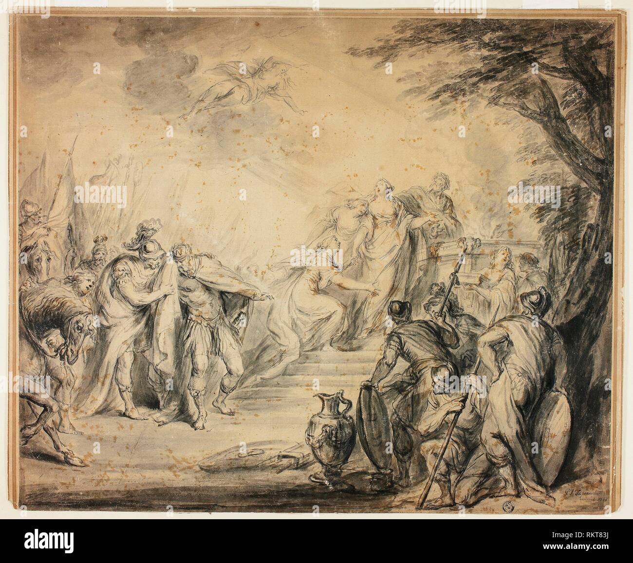 The sacrifice of iphigenia hi-res stock photography and images - Alamy