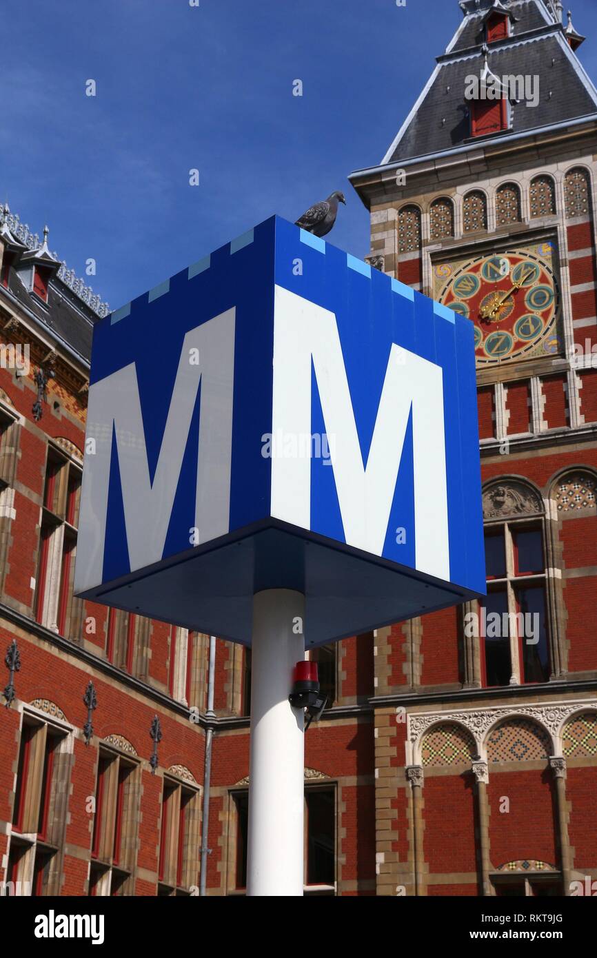 Amsterdam metro hi-res stock photography and images - Alamy