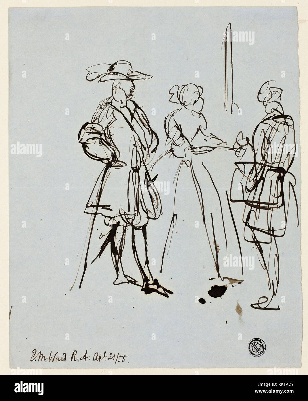 Edward matthew ward artist date hi-res stock photography and images - Alamy