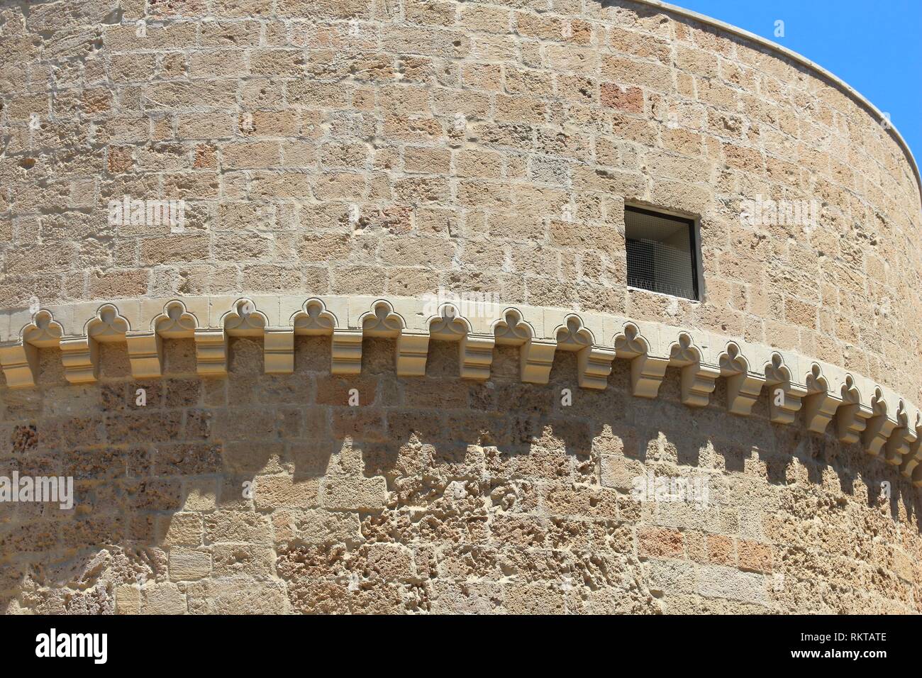Nardo in Apulia, Italy. Castle view - Castello Acquaviva Stock Photo ...