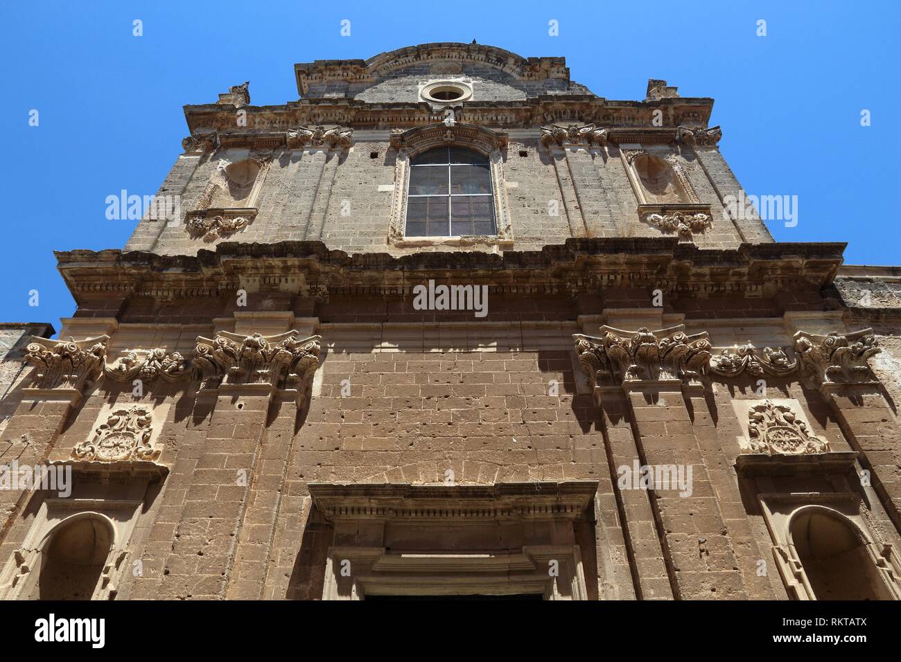 Nardo in Apulia, Italy. Church of Saint Clare (Chiesa di Santa Chiara ...