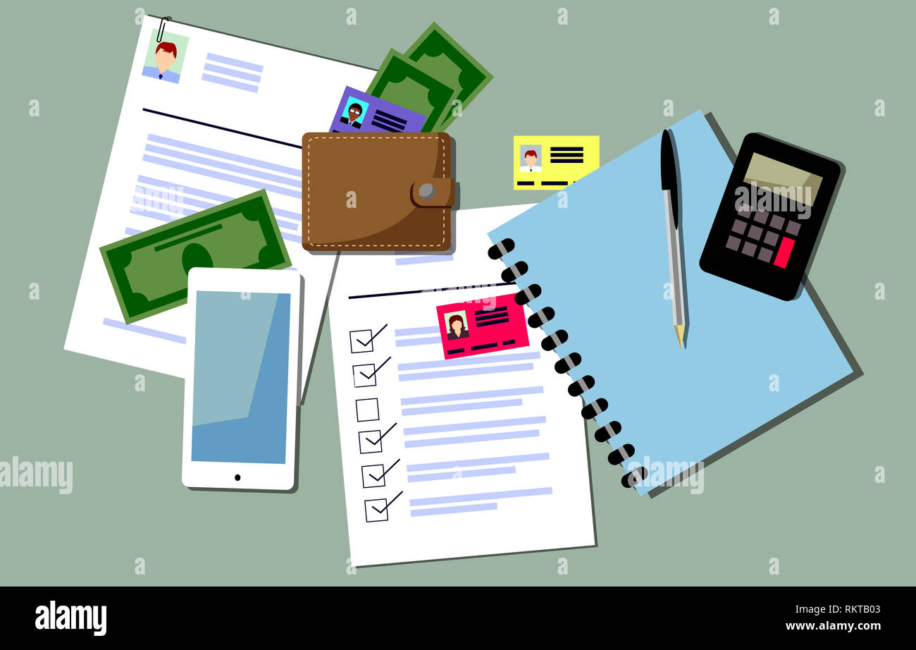 Id document documents hi-res stock photography and images - Alamy