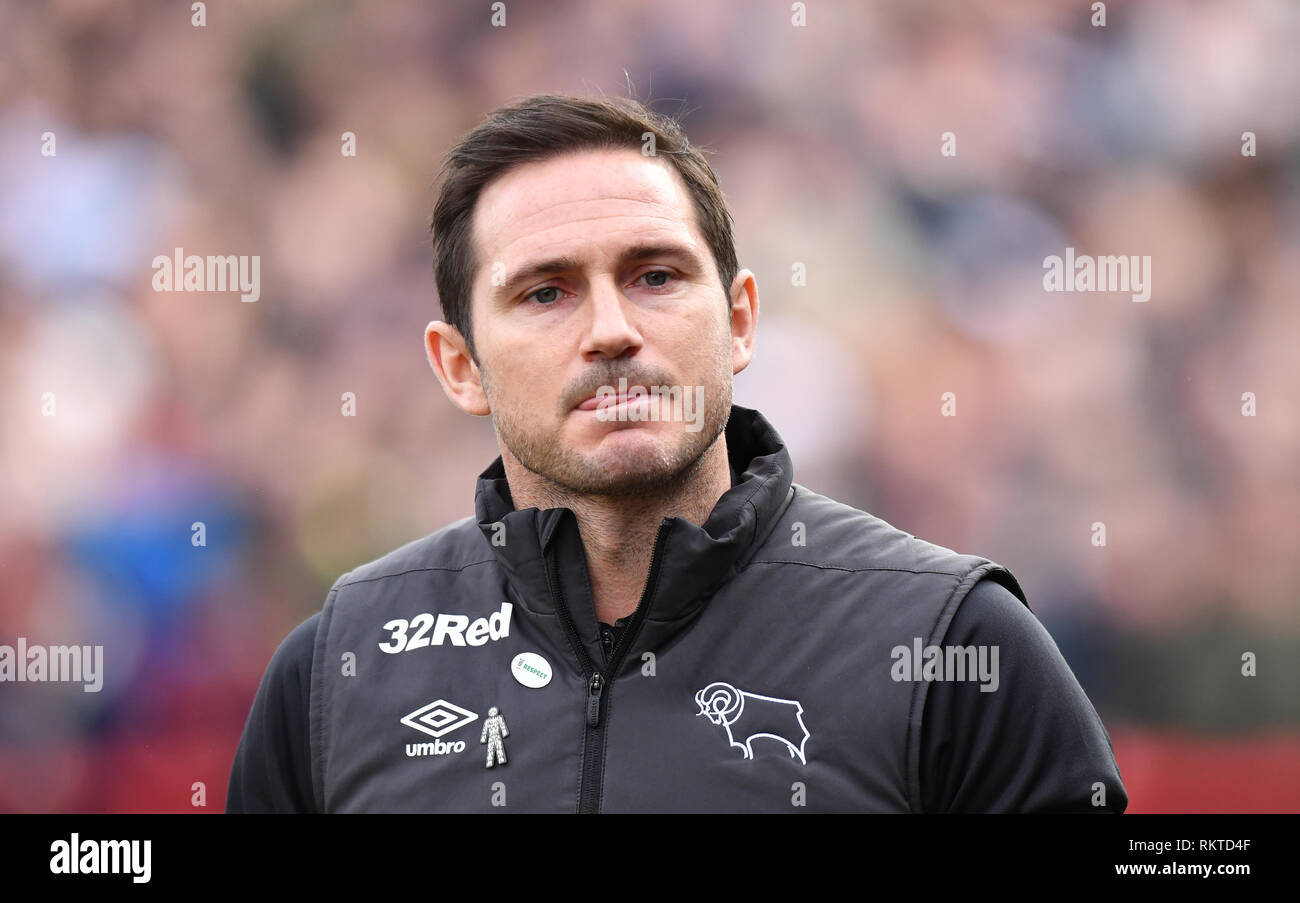 Derby County manager Frank Lampard Stock Photo - Alamy