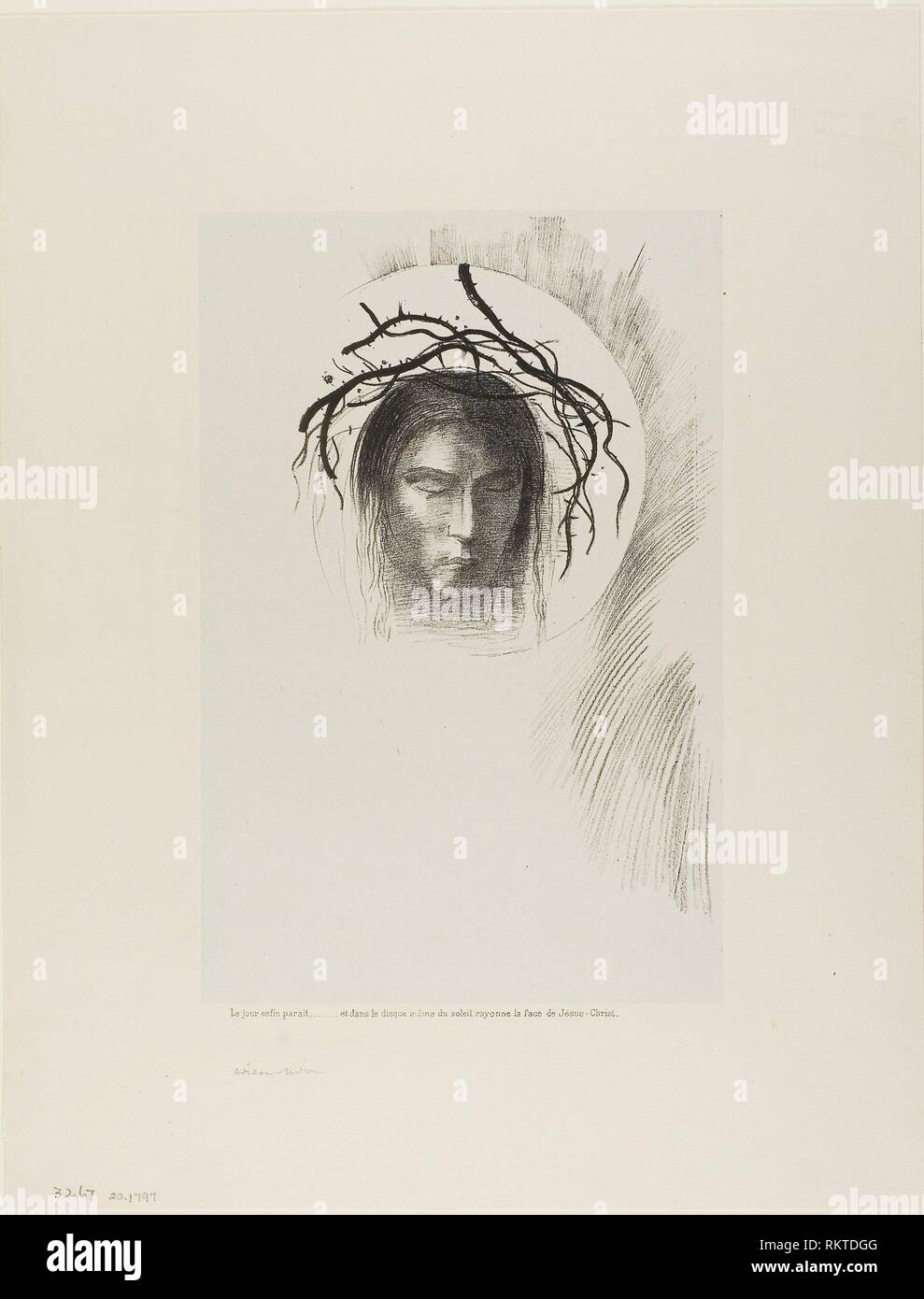 Odilon redon jesus hi-res stock photography and images - Alamy