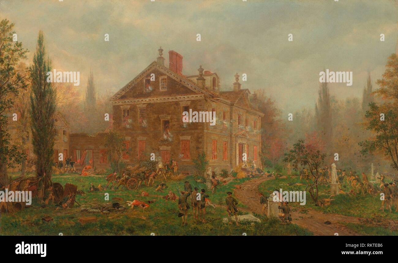 Battle of germantown chew house hi-res stock photography and images - Alamy