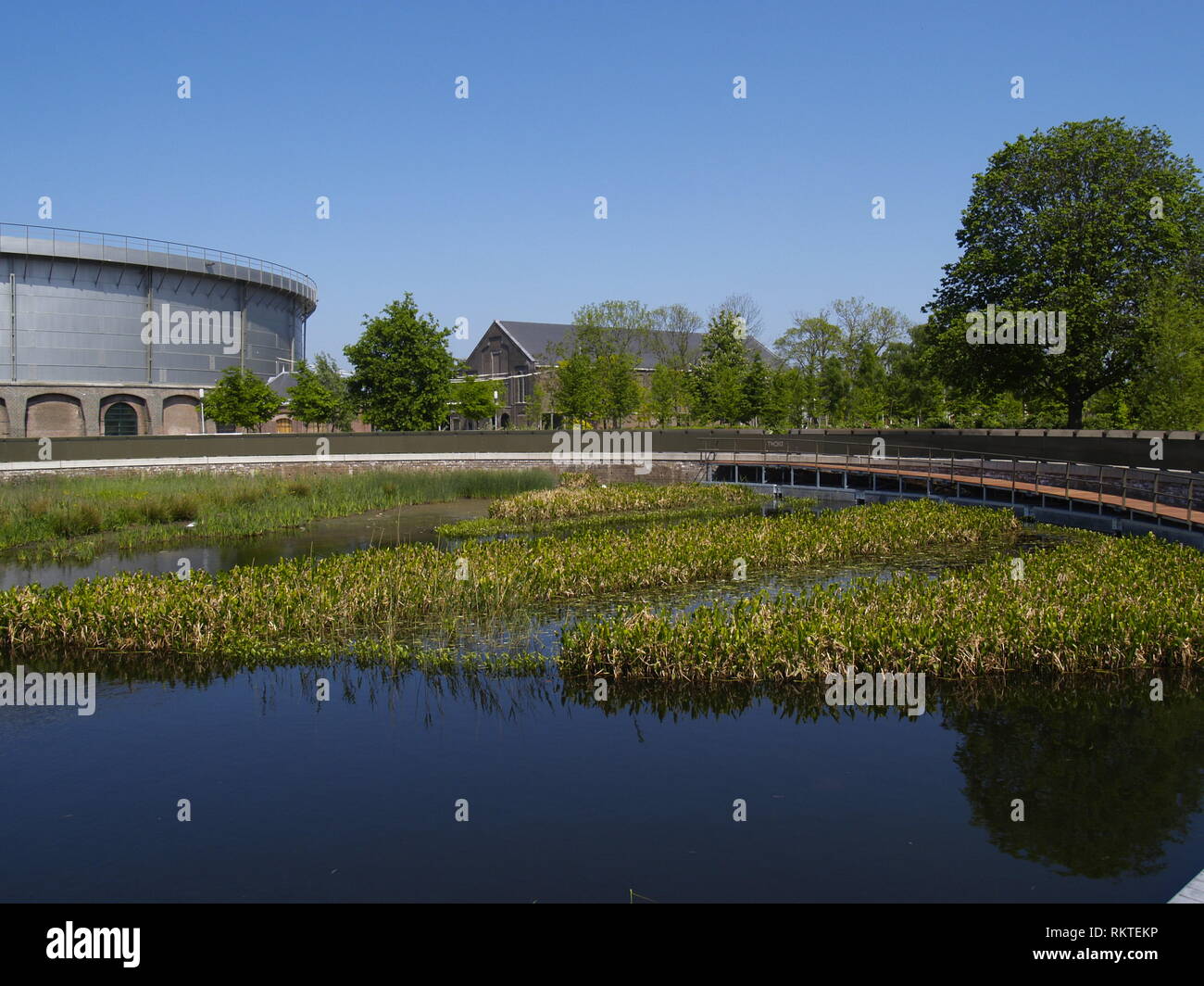 Amsterdam, Haarlemmerweg, Westergasfabriek Stock Photo - Alamy