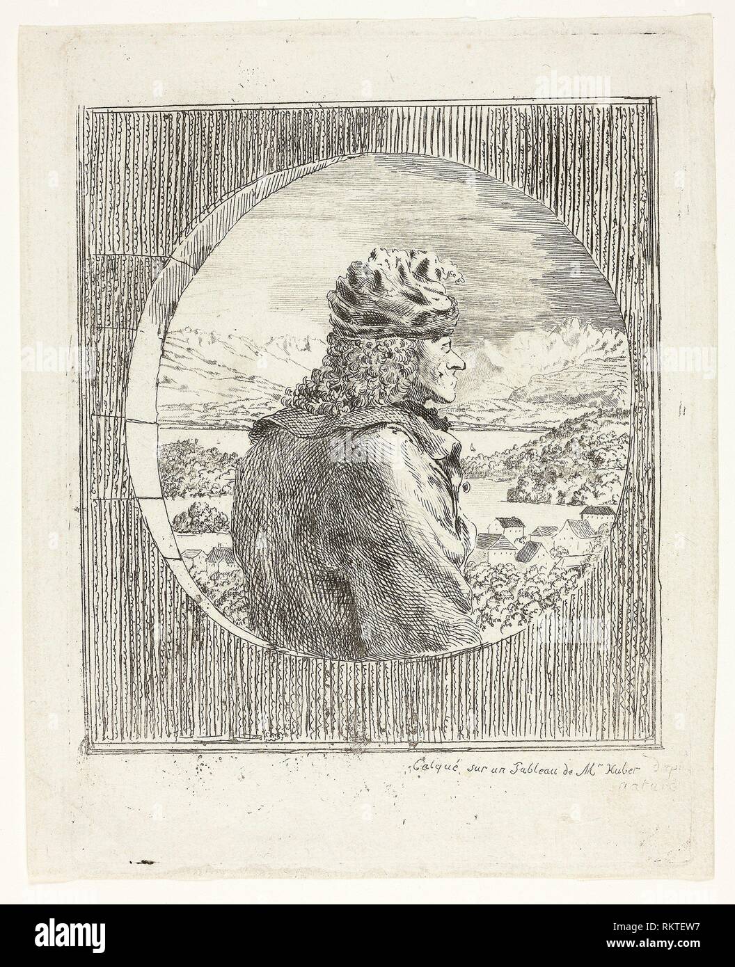 Voltaire Seen in Profile - Jean Huber Swiss, 1721-1786 - Artist: Jean ...