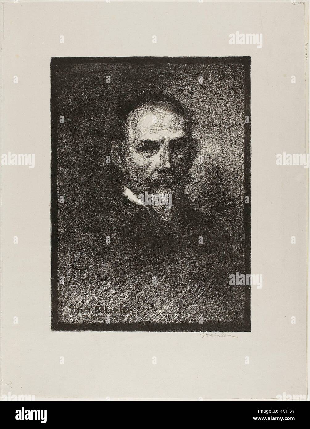 Steinlen, Frontal View, Head to the Right - February 1905 - Théophile ...