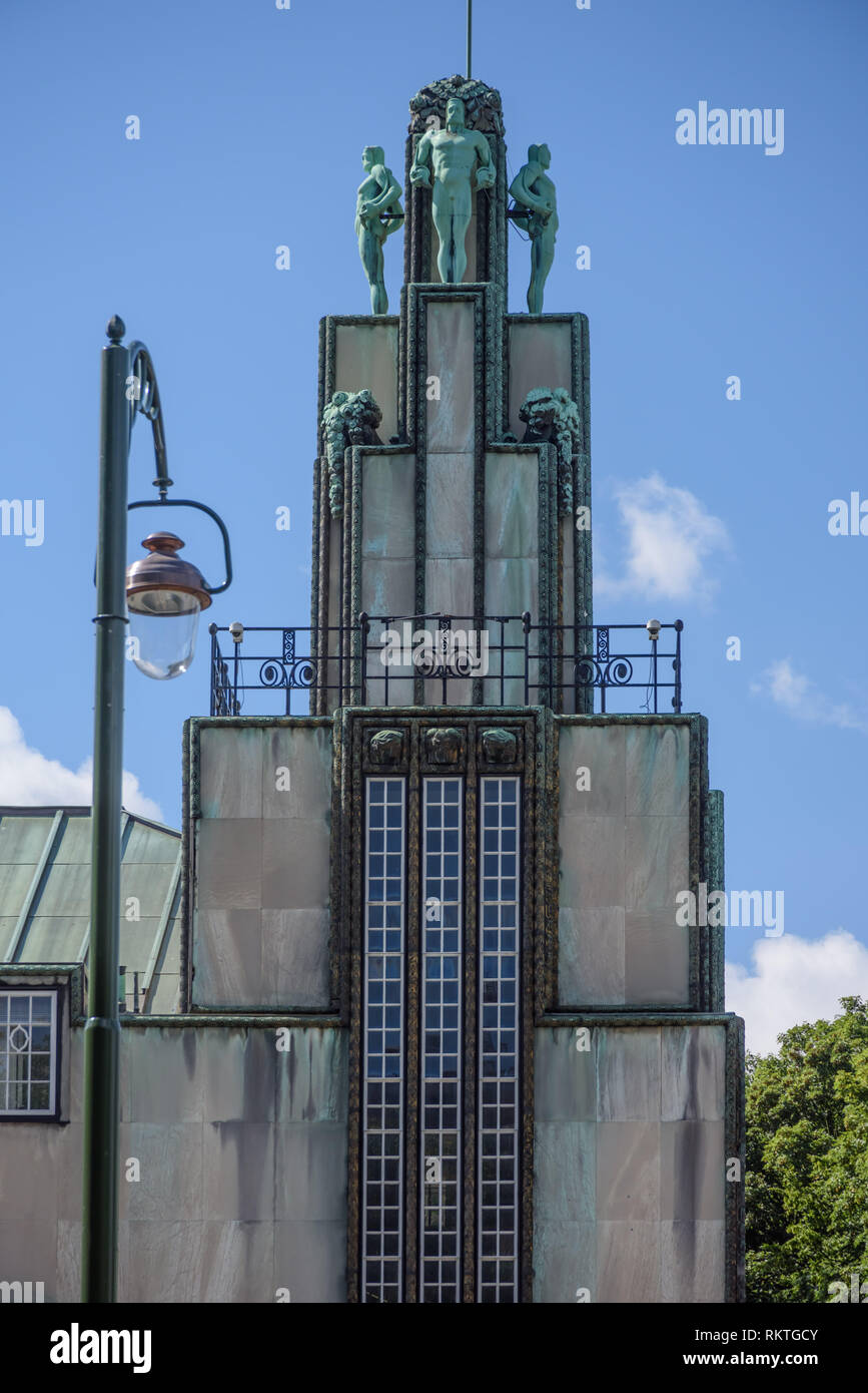Das Palais Stoclet ist eine von 1905 bis 1911 im Stil der Wiener ...