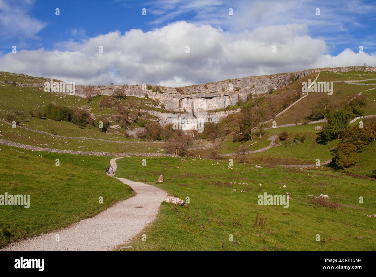 Malham cove hiking hi-res stock photography and images - Alamy