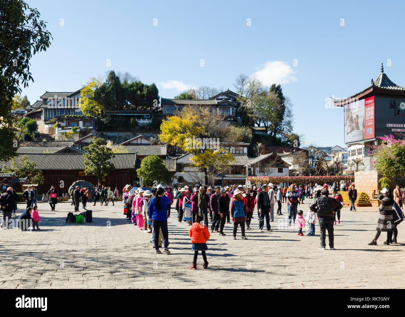 Locals in the square hi-res stock photography and images - Alamy