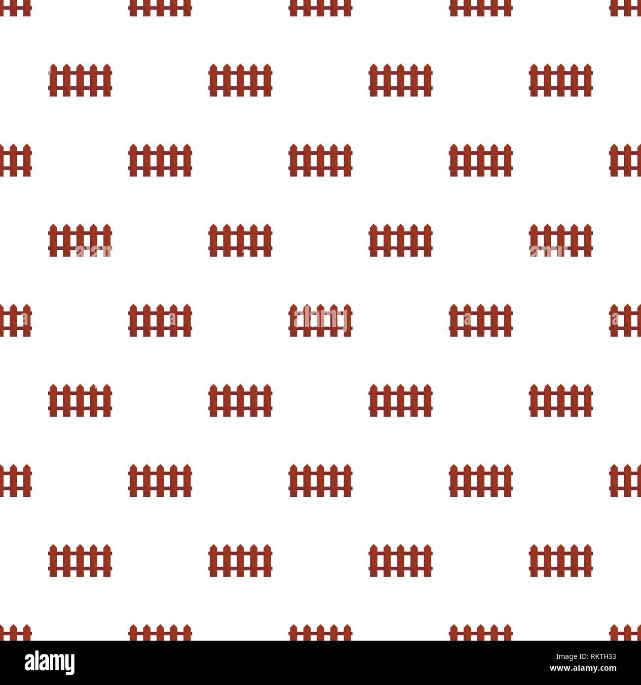 Wood fence icon. Flat illustration of wood fence vector icon for web ...