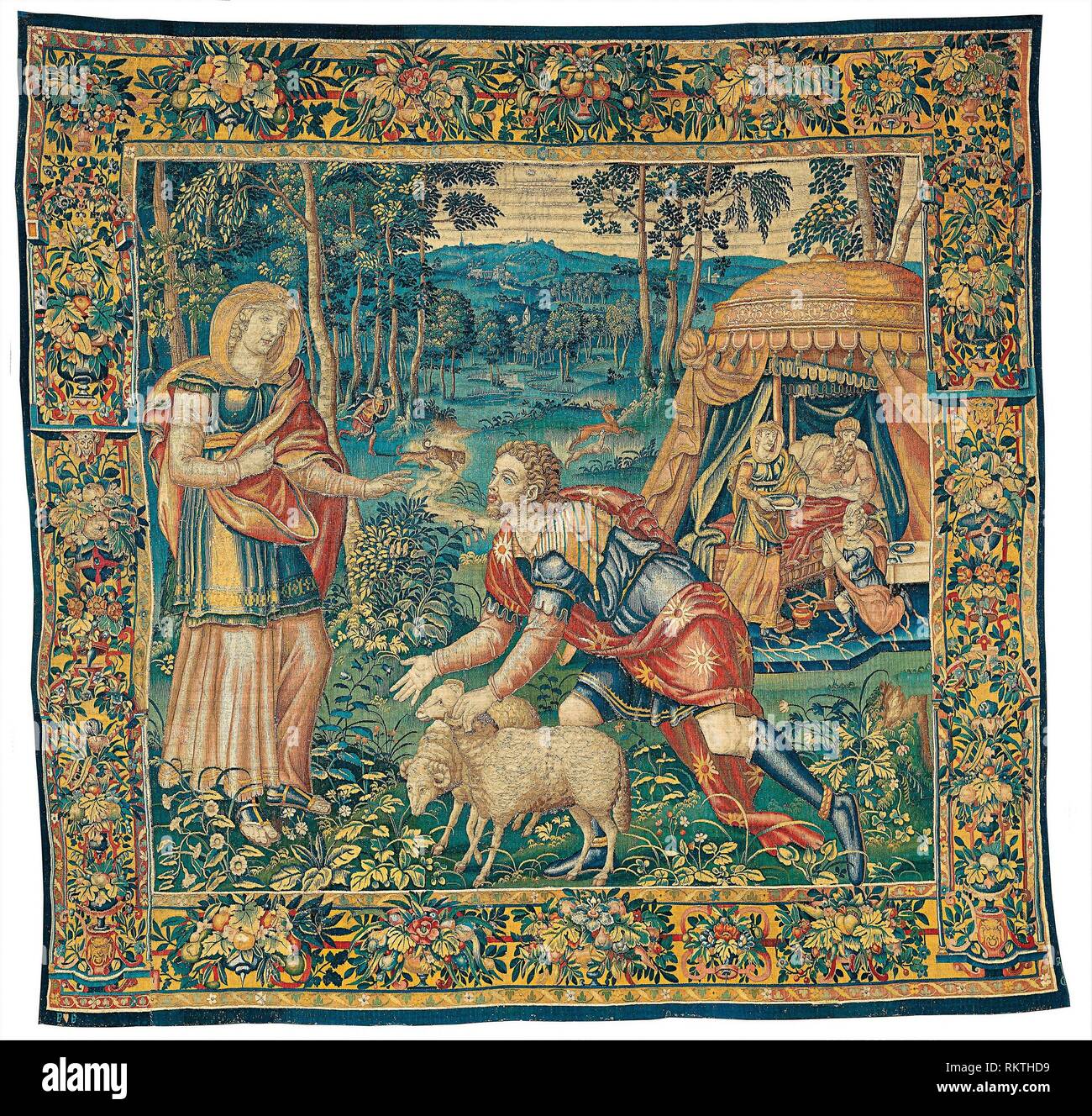 Isaac blessing jacob history hi-res stock photography and images - Alamy