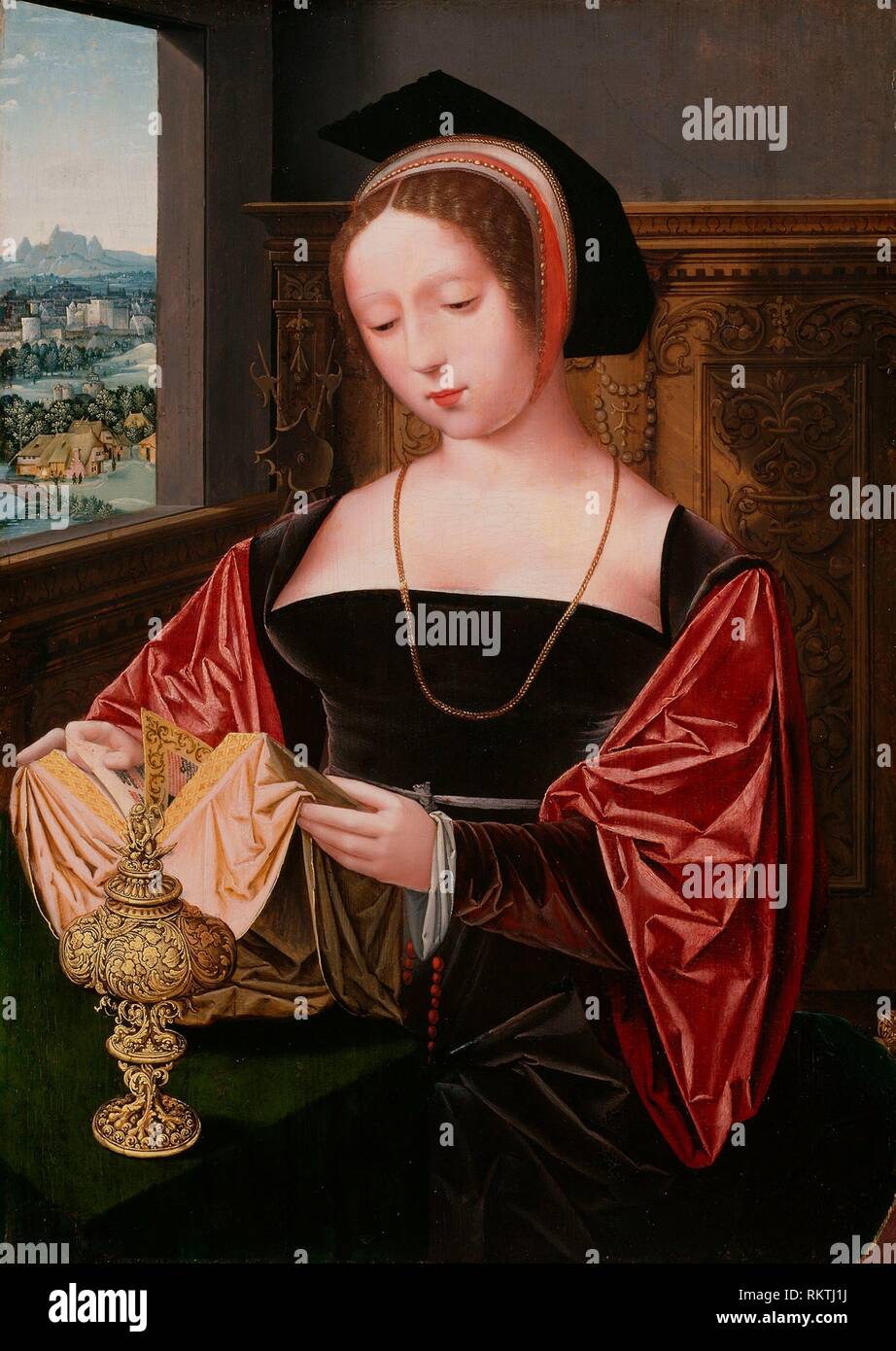 A Lady Reading (Saint Mary Magdalene) - About 1530 - Master of the ...