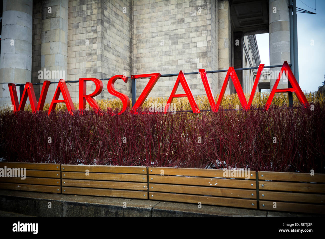 Warsaw neon hi-res stock photography and images - Alamy