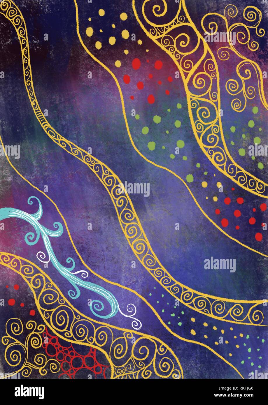 Beautiful art nouveau inspired background artwork Stock Photo - Alamy Beautiful art nouveau inspired background artwork Stock Photo - Alamy