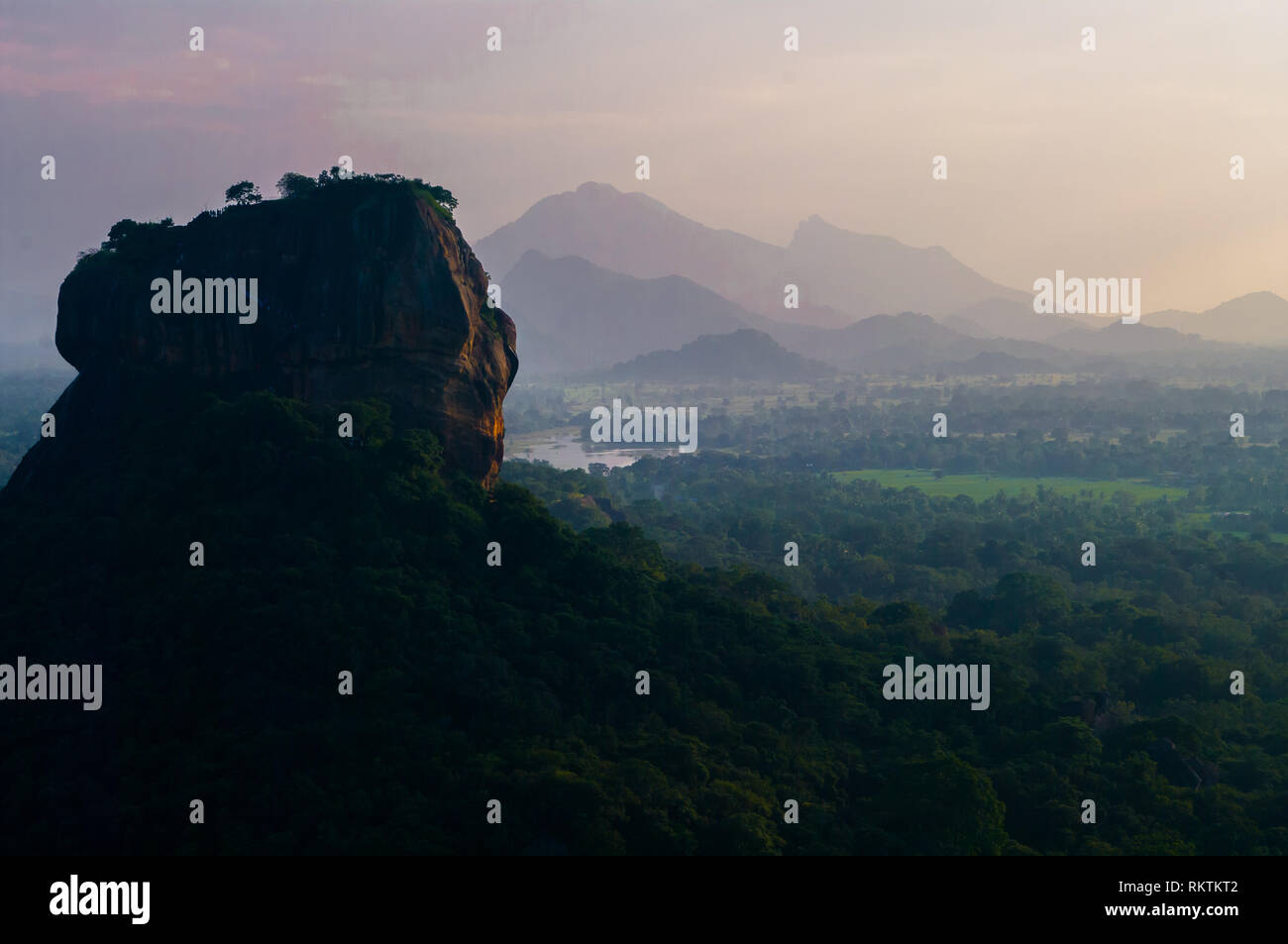 Sigiriya sunset hi-res stock photography and images - Alamy