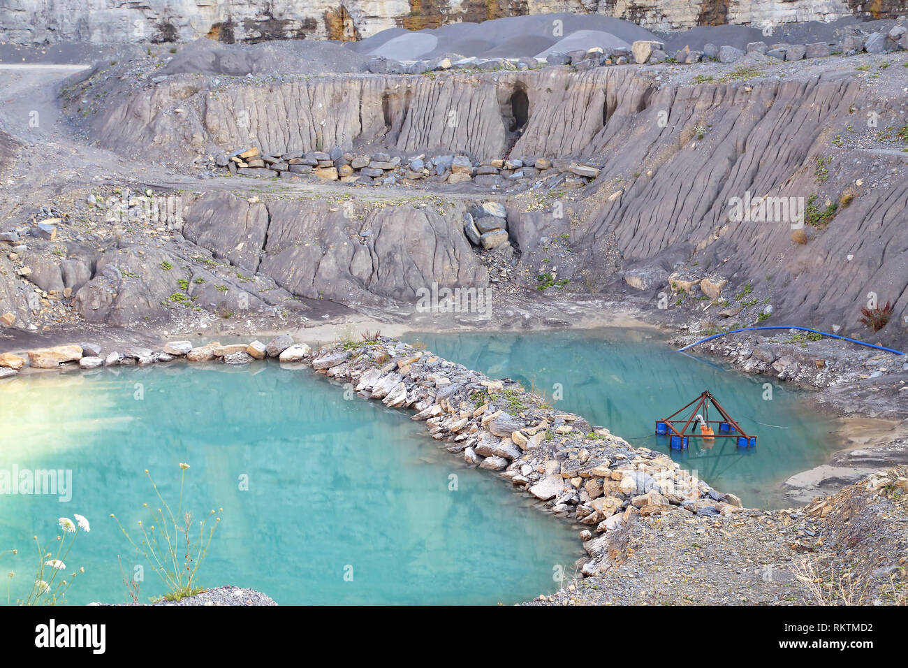 building quarry in Germany Stock Photo - Alamy
