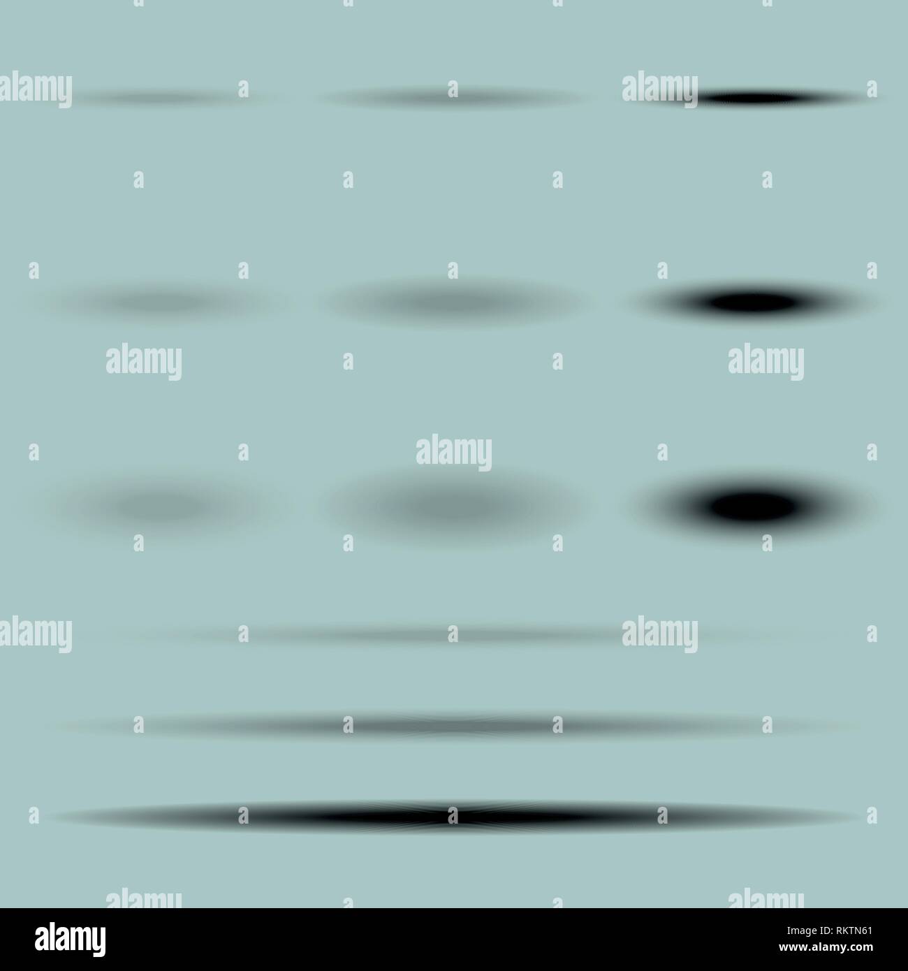 Set of Vector Transparent Shadows Stock Vector Image & Art - Alamy