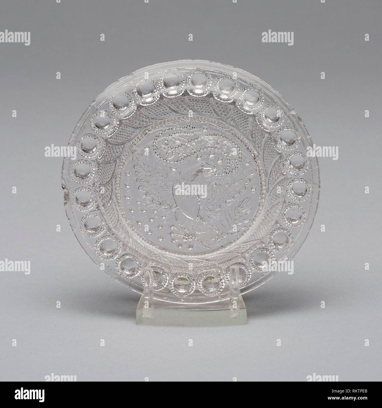 Cup plate - 1830/35 - Fort Pitt Glass Works American, 1827-c. 1903 ...