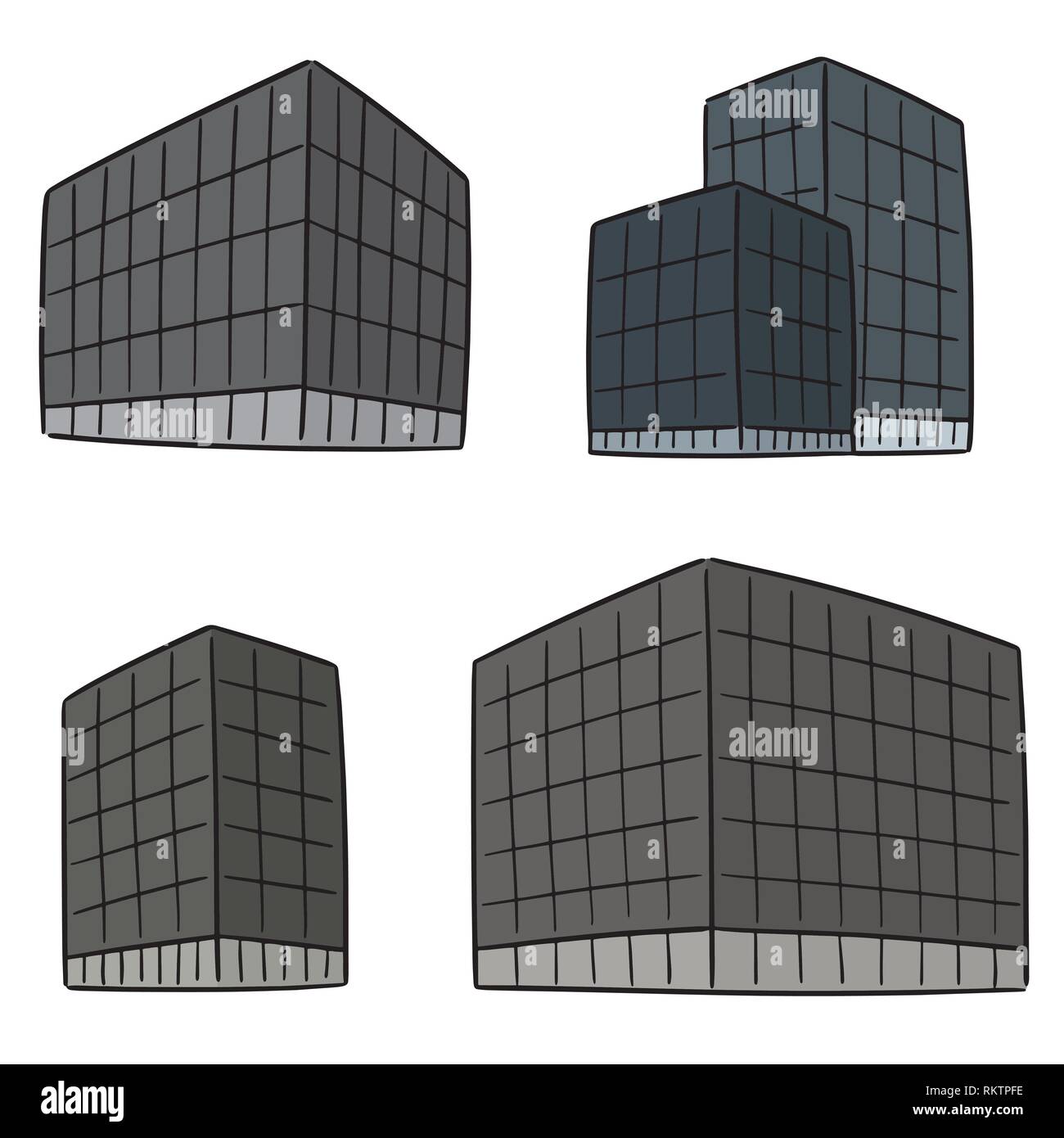 vector set of building Stock Vector Image & Art - Alamy