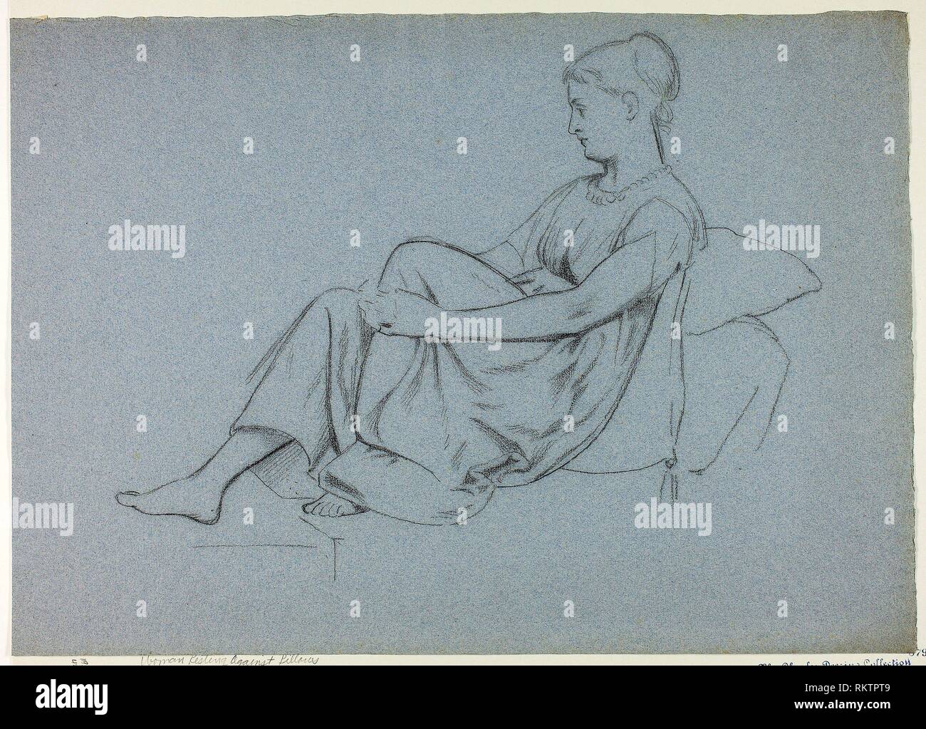 Clasping her knee hi-res stock photography and images - Alamy