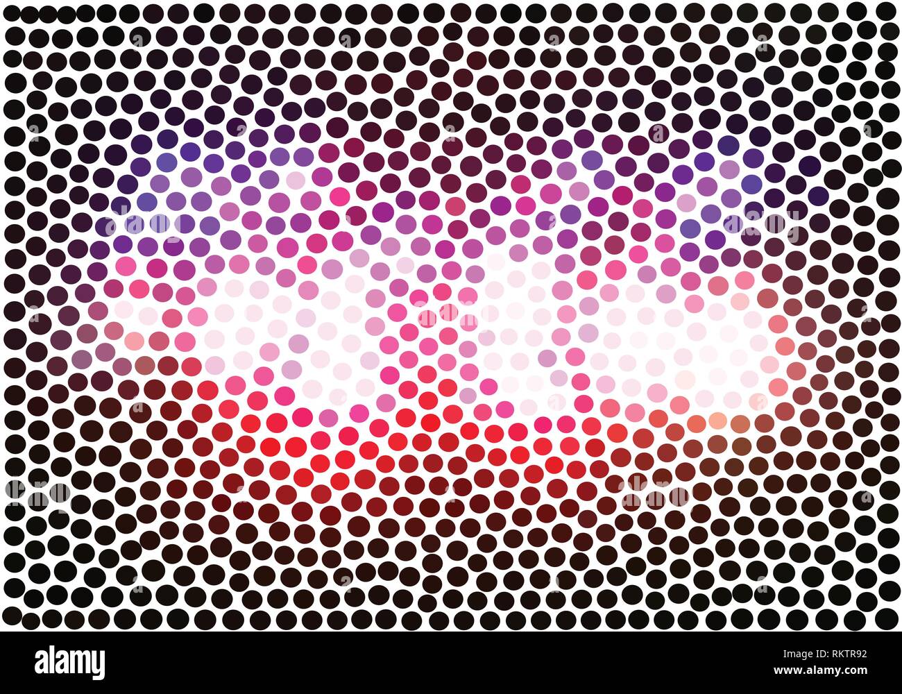 Pink dots vector abstract illustration Stock Vector Image & Art - Alamy