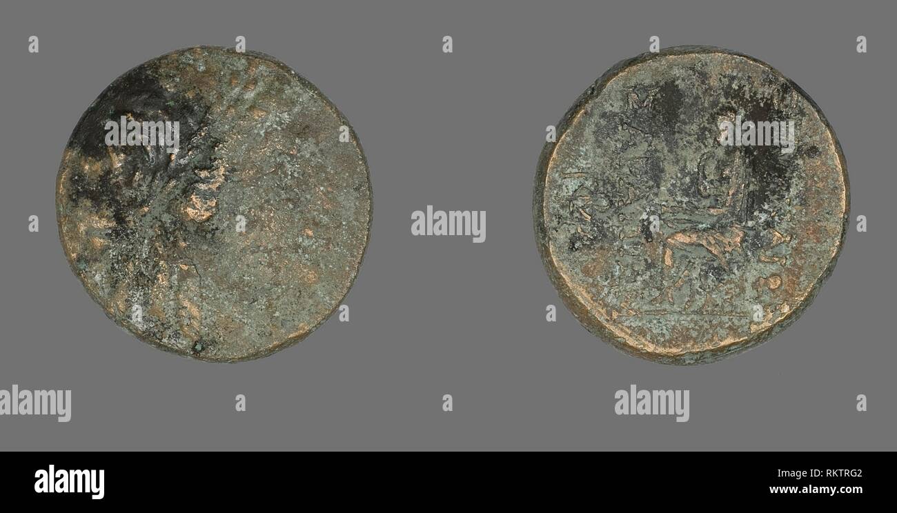 Coin Depicting the God Apollo - 2nd/1st century BC - Greek - Artist ...