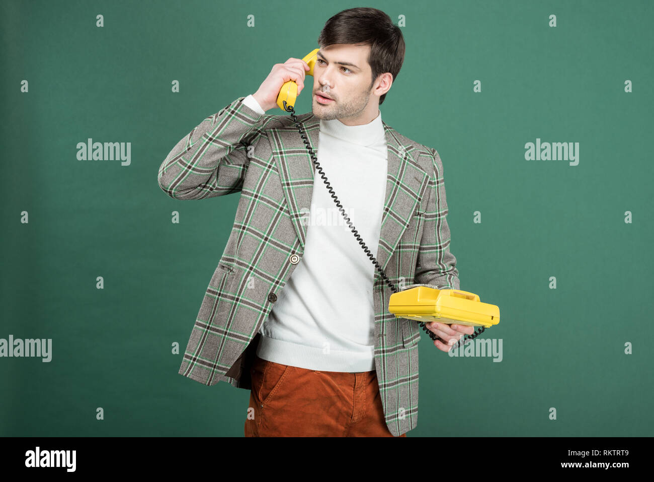 Rotary dial phone hi-res stock photography and images - Alamy