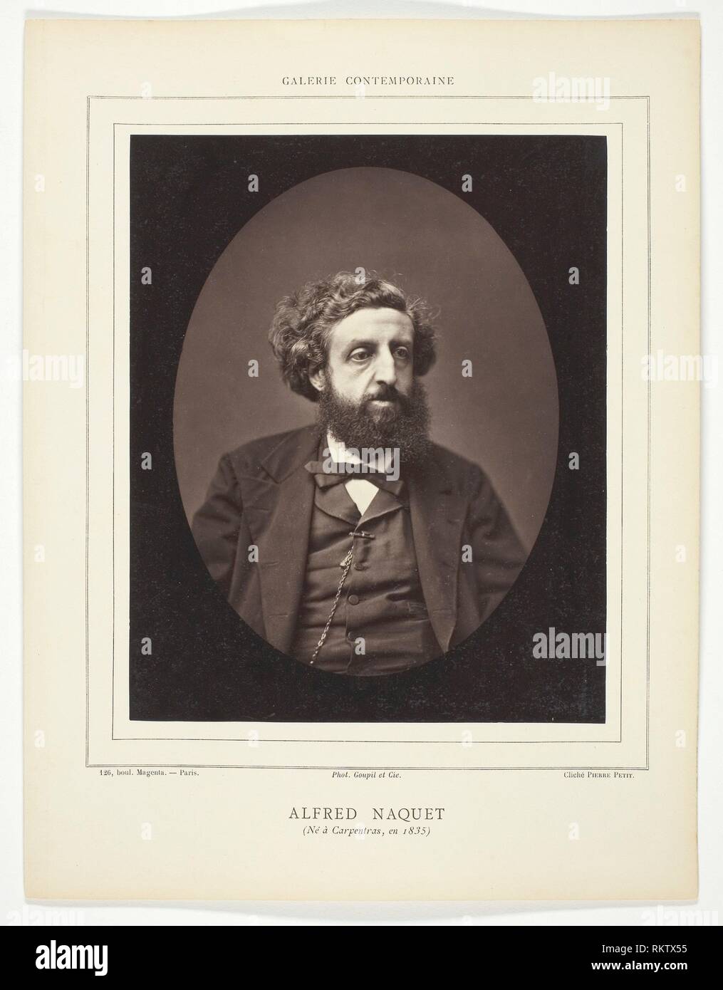 Alfred Naquet (French chemist and politician, 1834-1916) - c. 1876 ...
