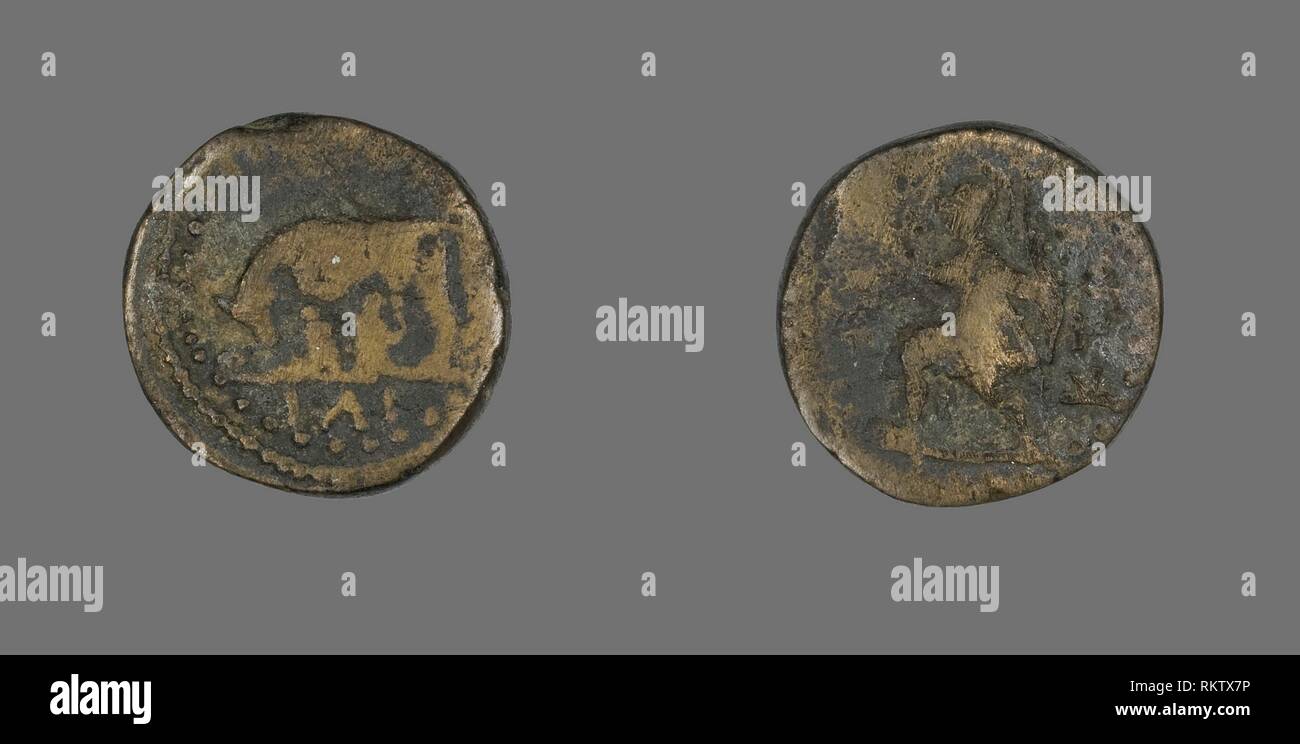 Romulus and remus coin hi-res stock photography and images - Alamy