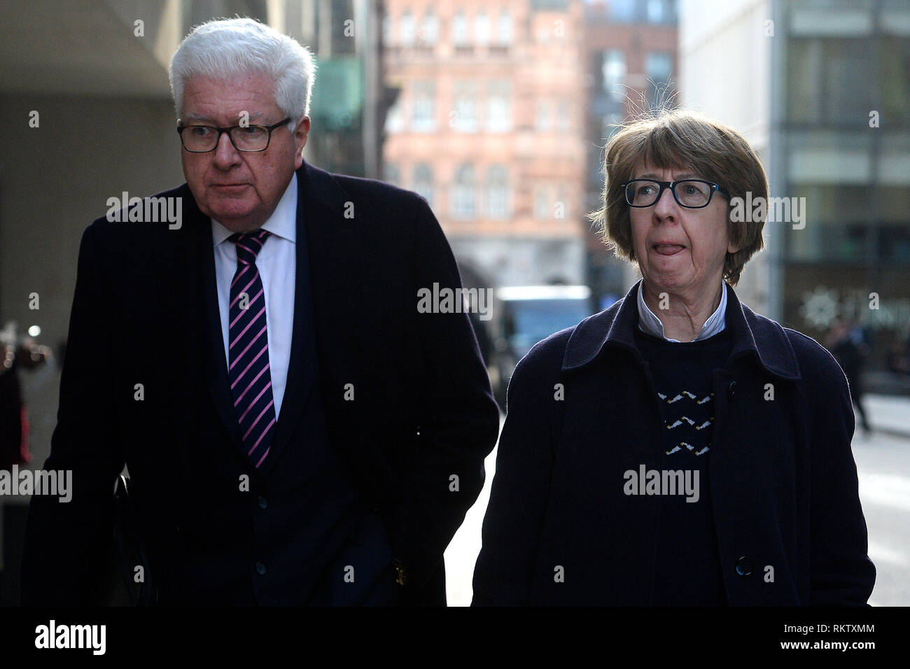 Barbara judge arrive old bailey hi-res stock photography and images - Alamy