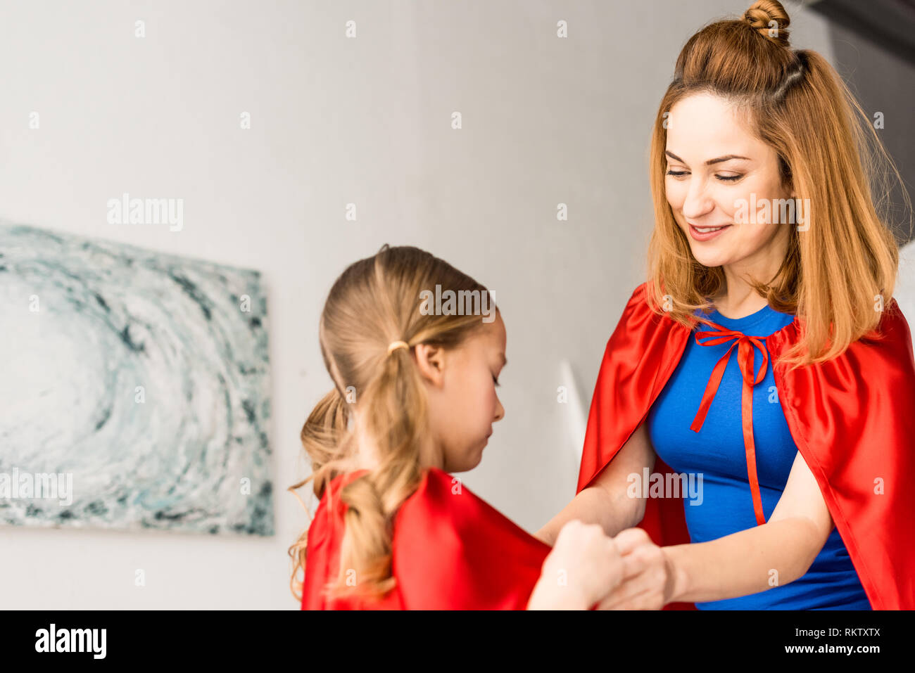 Heroes family hi-res stock photography and images - Alamy
