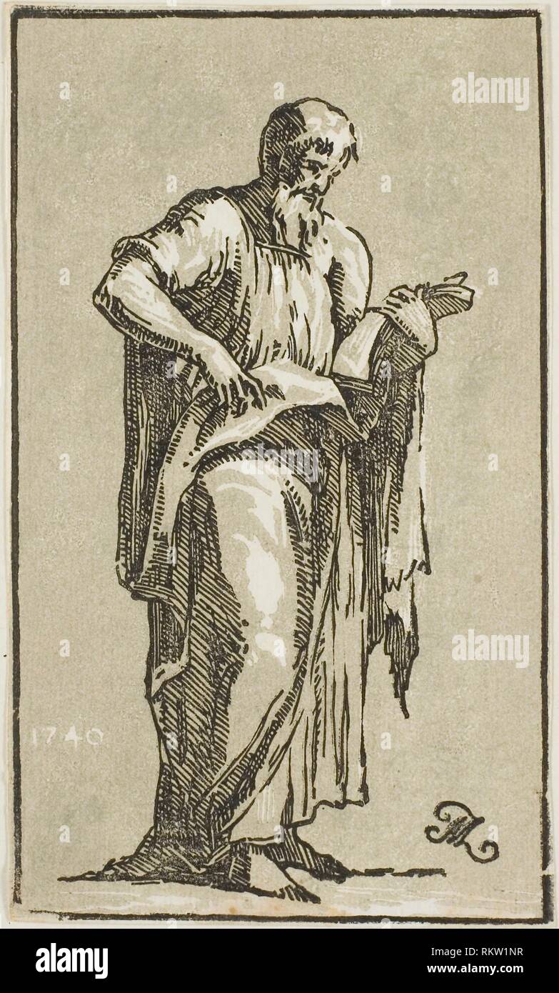 An Apostle - 1740 - Conte Anton Maria Zanetti Italian, 1680-1767 ...