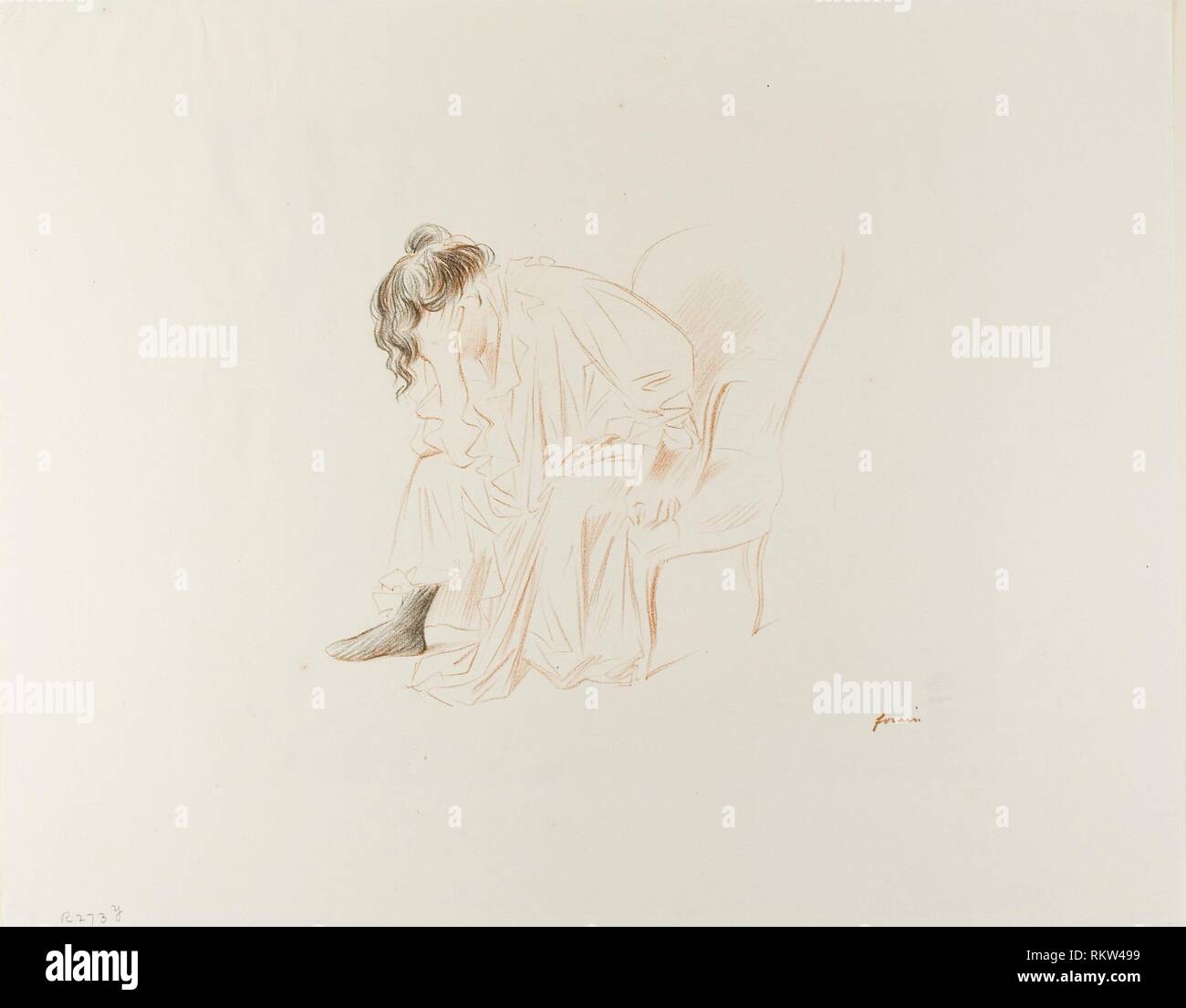 Lithograph In Sanguine High Resolution Stock Photography and Images - Alamy