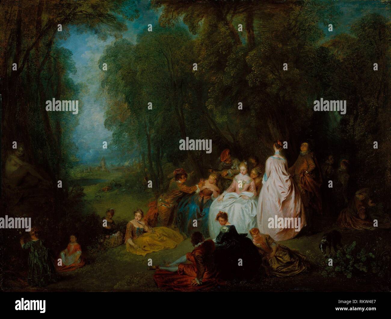 Jean baptiste pater hi-res stock photography and images - Alamy