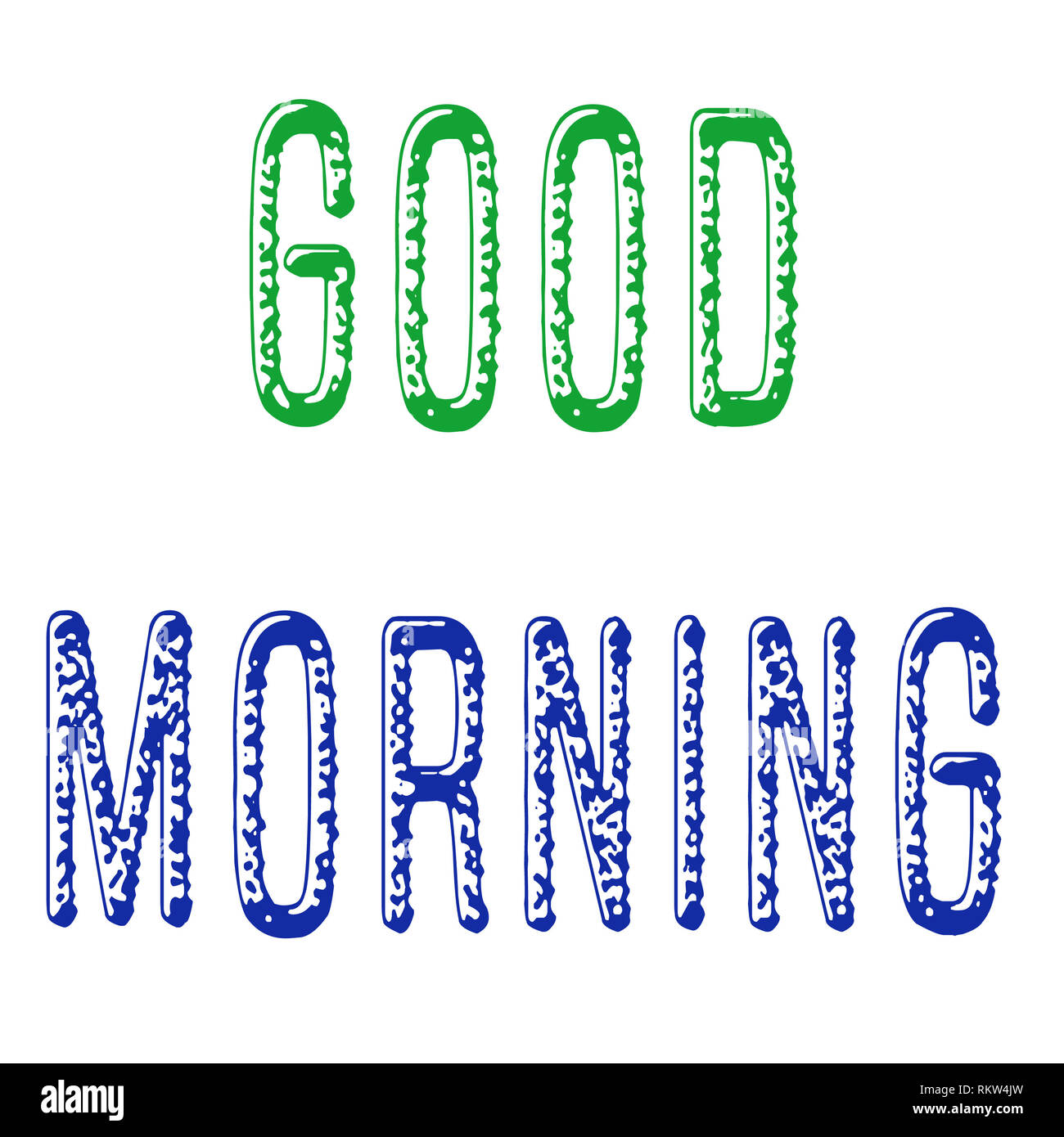 Routine good Cut Out Stock Images & Pictures - Alamy