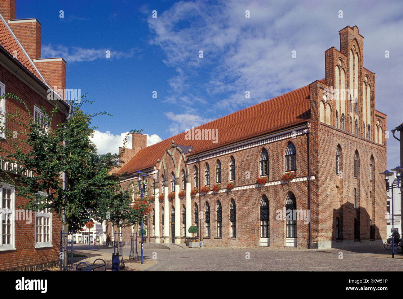 Parchim, Rathaus, Mecklenburg-Pomerania, Germany Stock Photo - Alamy