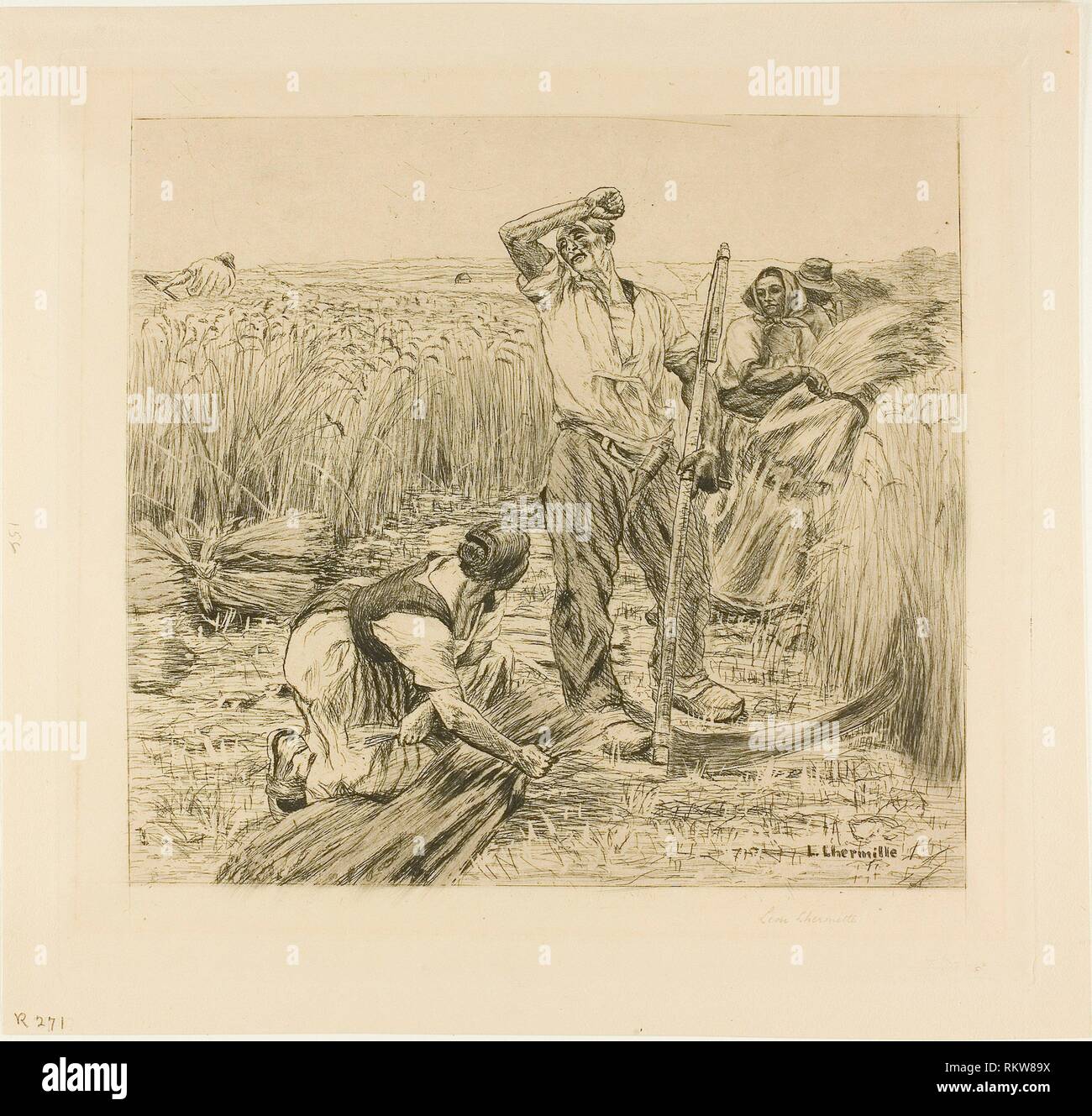 Léon augustin lhermitte french hi-res stock photography and images - Alamy