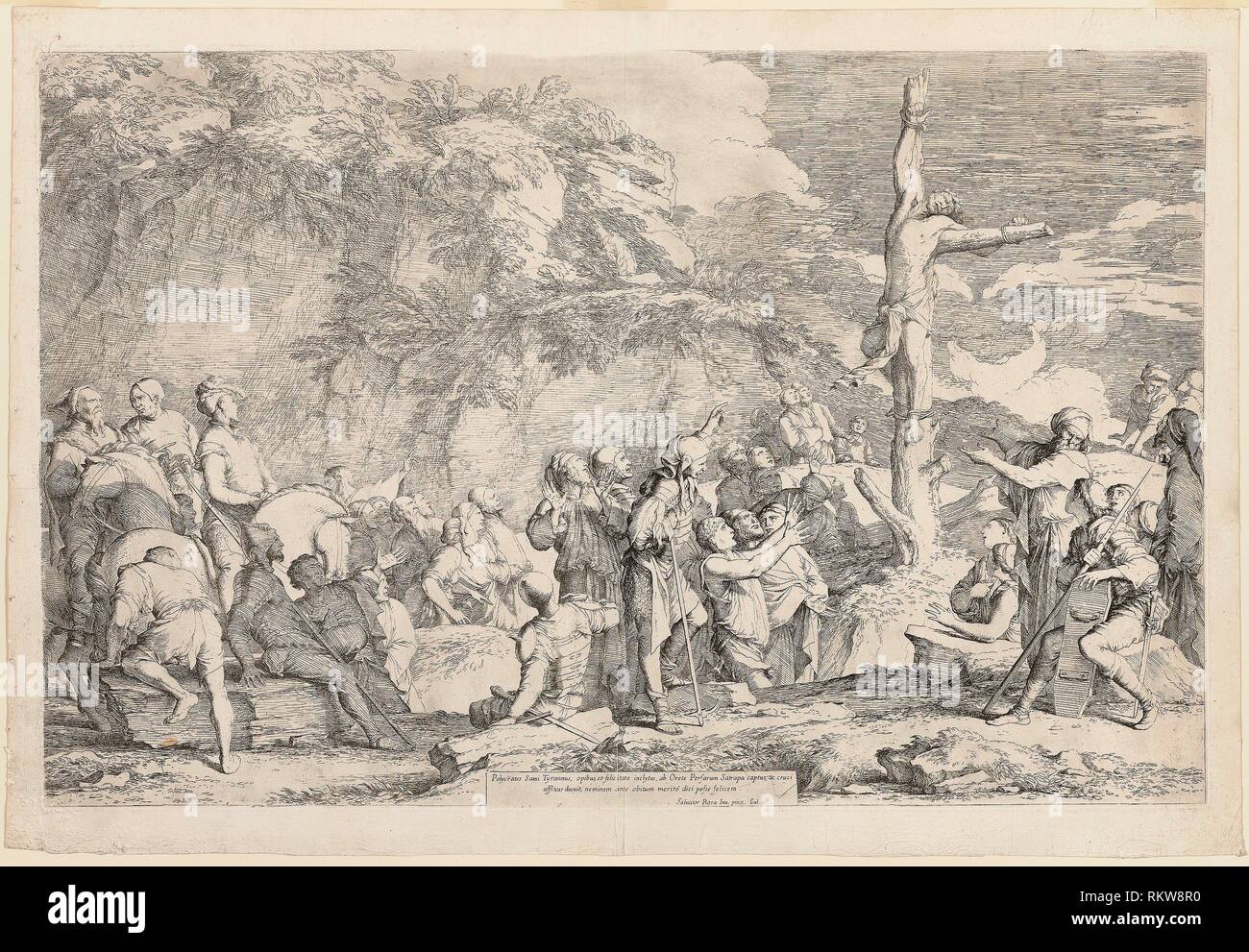 Polycrates crucifixion hi-res stock photography and images - Alamy