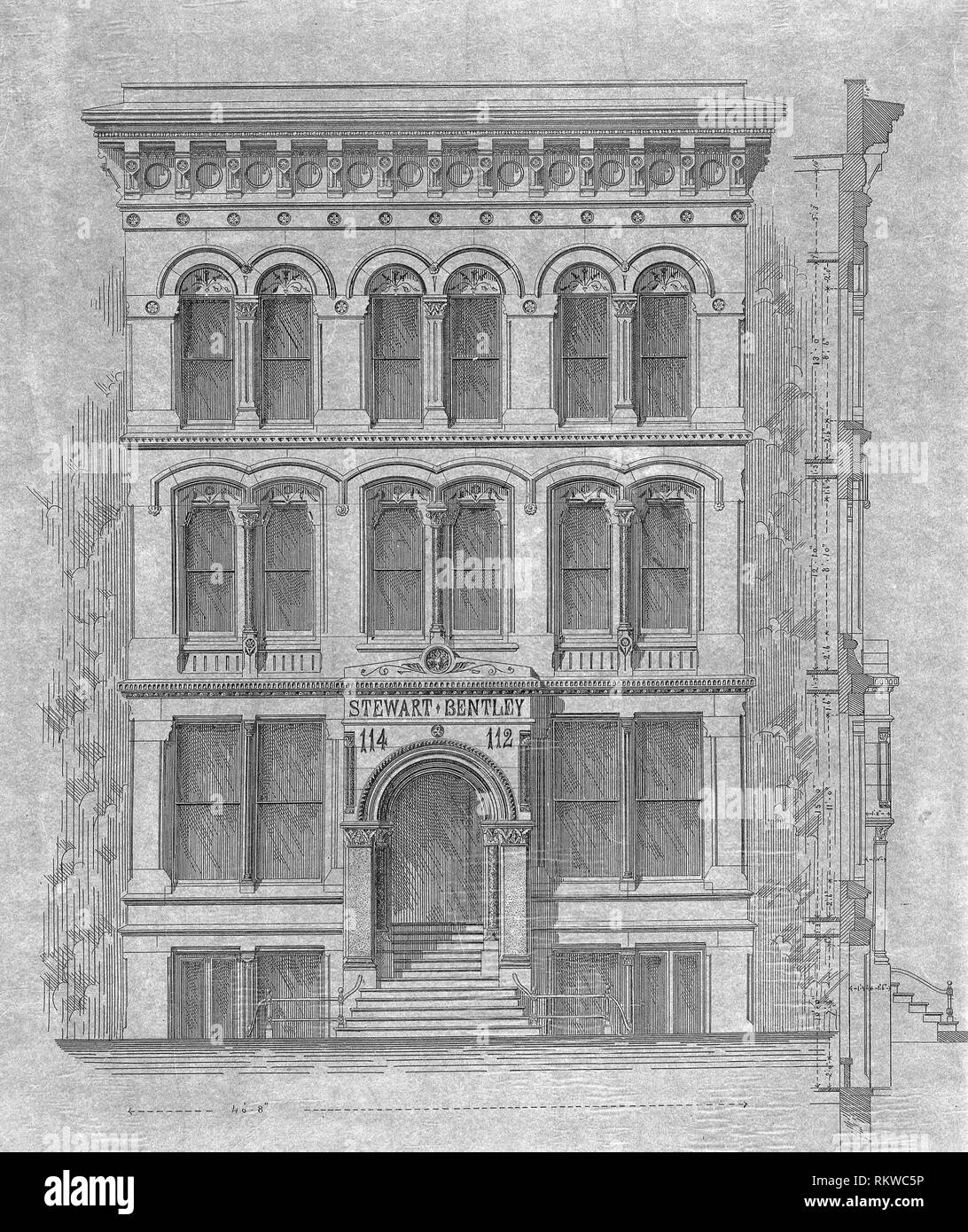 Drawing Elevation High Resolution Stock Photography and Images - Alamy