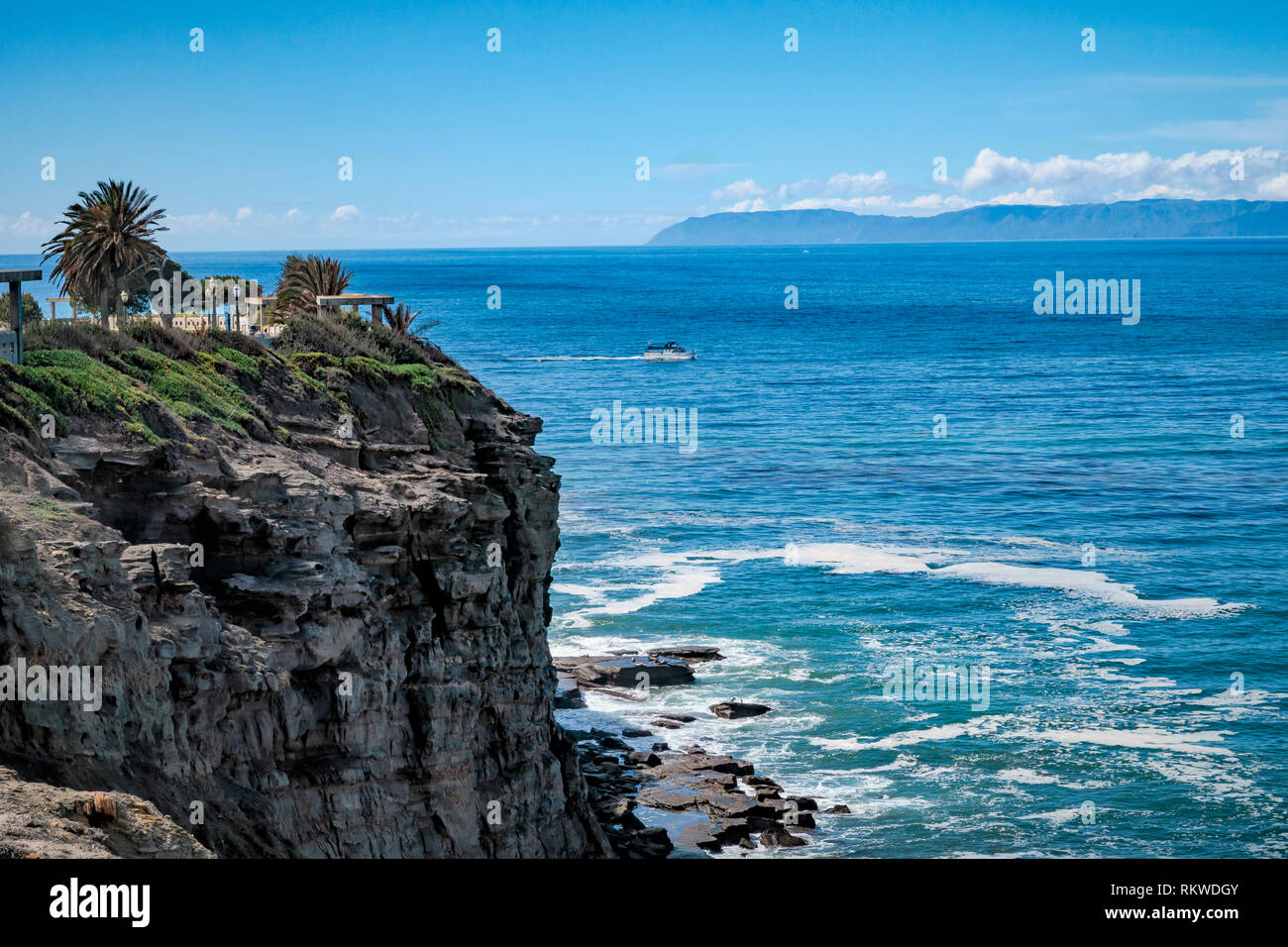 Point Fermin at San Pedro in California Stock Photo - Alamy