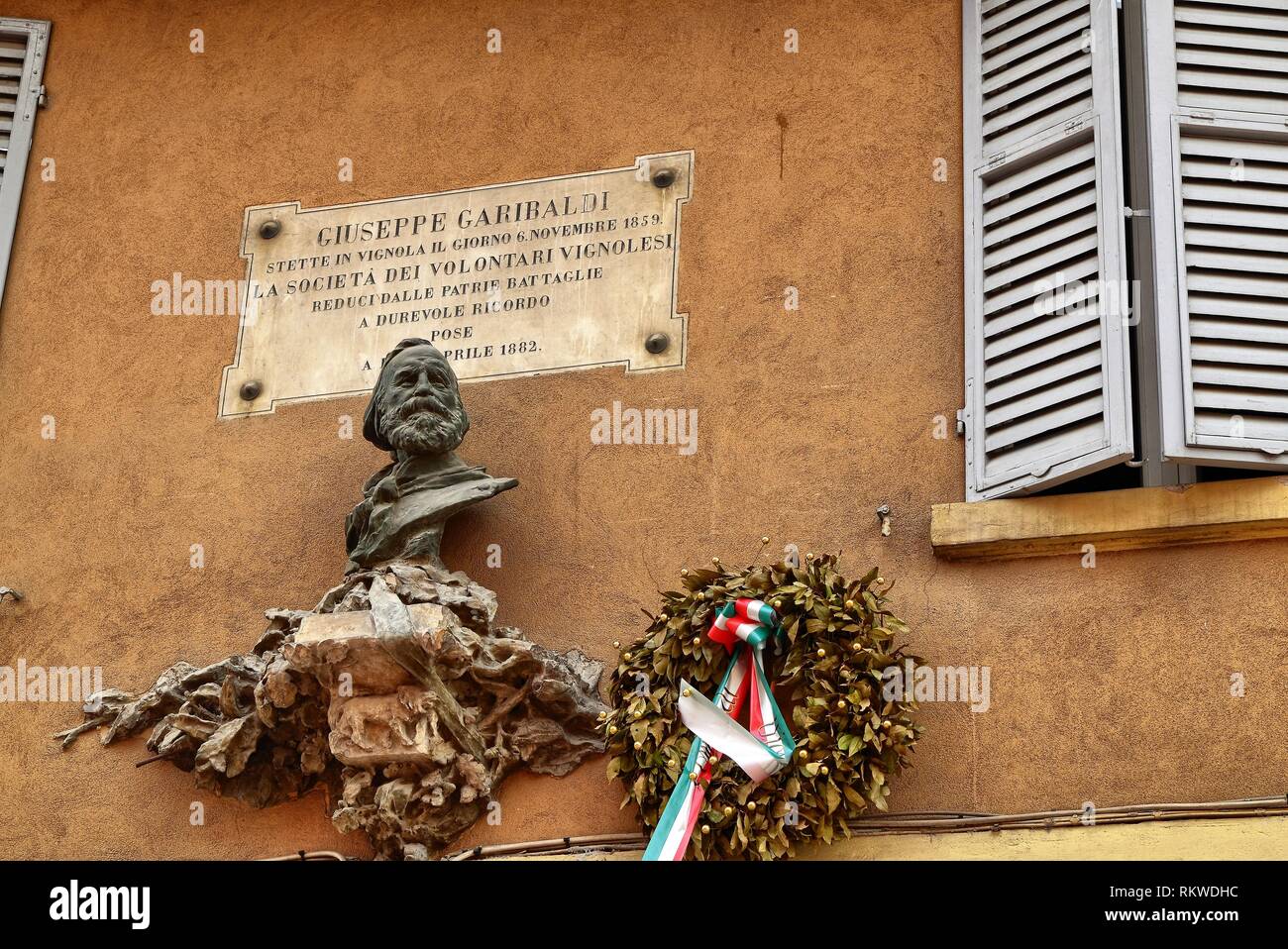Bust of garibaldi hi-res stock photography and images - Alamy