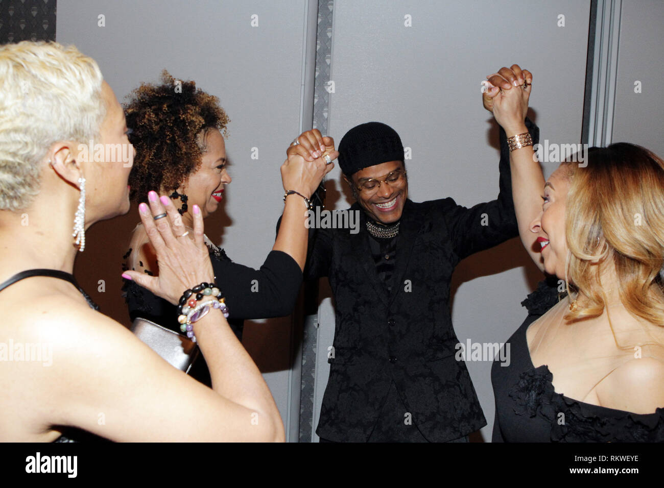 New York, New York, USA. 11th Feb, 2019. (L-R) Deryl McKissack(Honoree ...