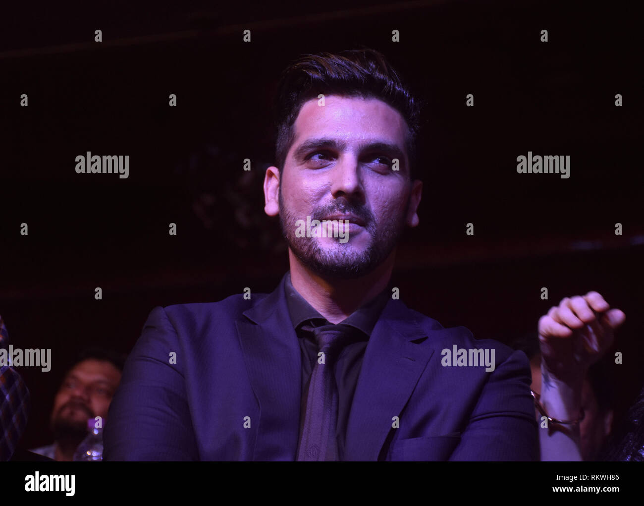 Mumbai, India. 11th Feb, 2019. Actor Zayed Khan attends Power Brands ...