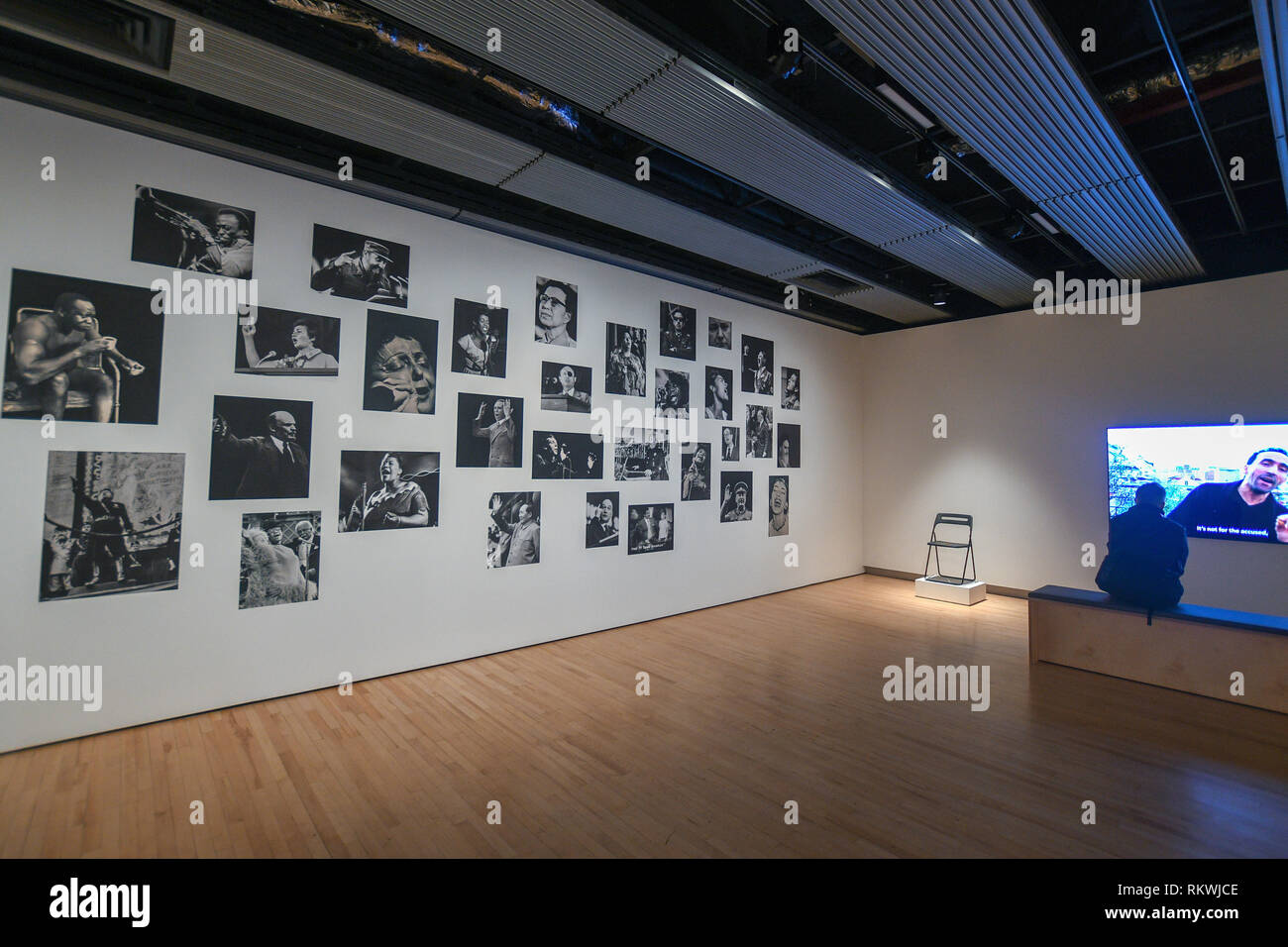 London, UK, 12th February 2019 : Kader Attia's exhibition The Museum of ...